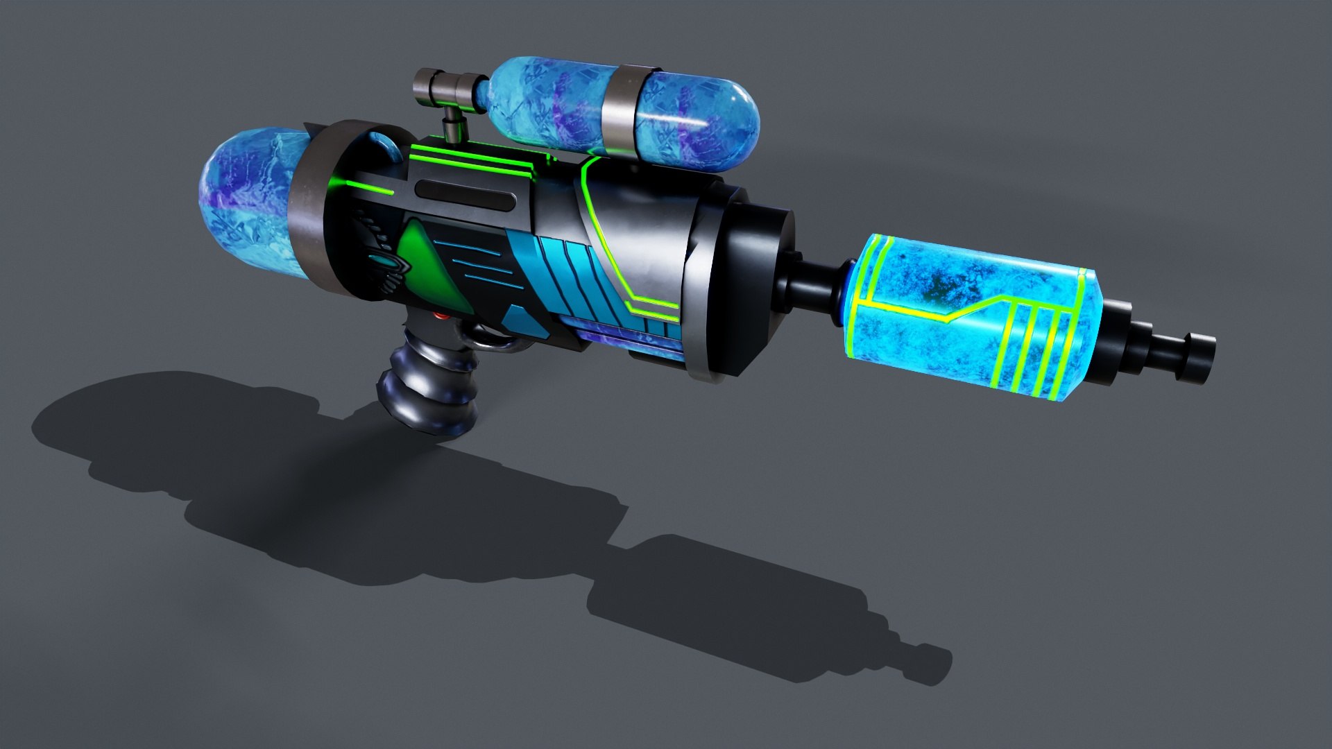Freeze Gun 3D - TurboSquid 2177803