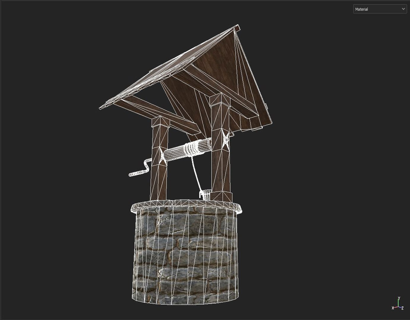 Water Well 3D Model - TurboSquid 2252819
