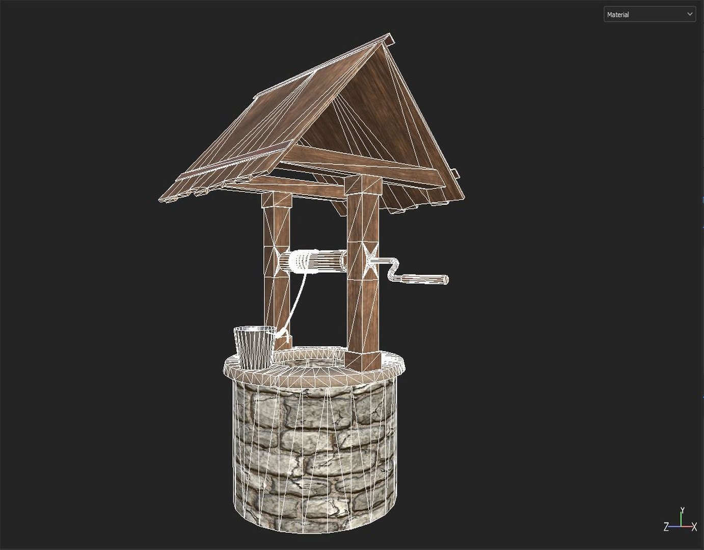 Water Well 3D Model - TurboSquid 2252819
