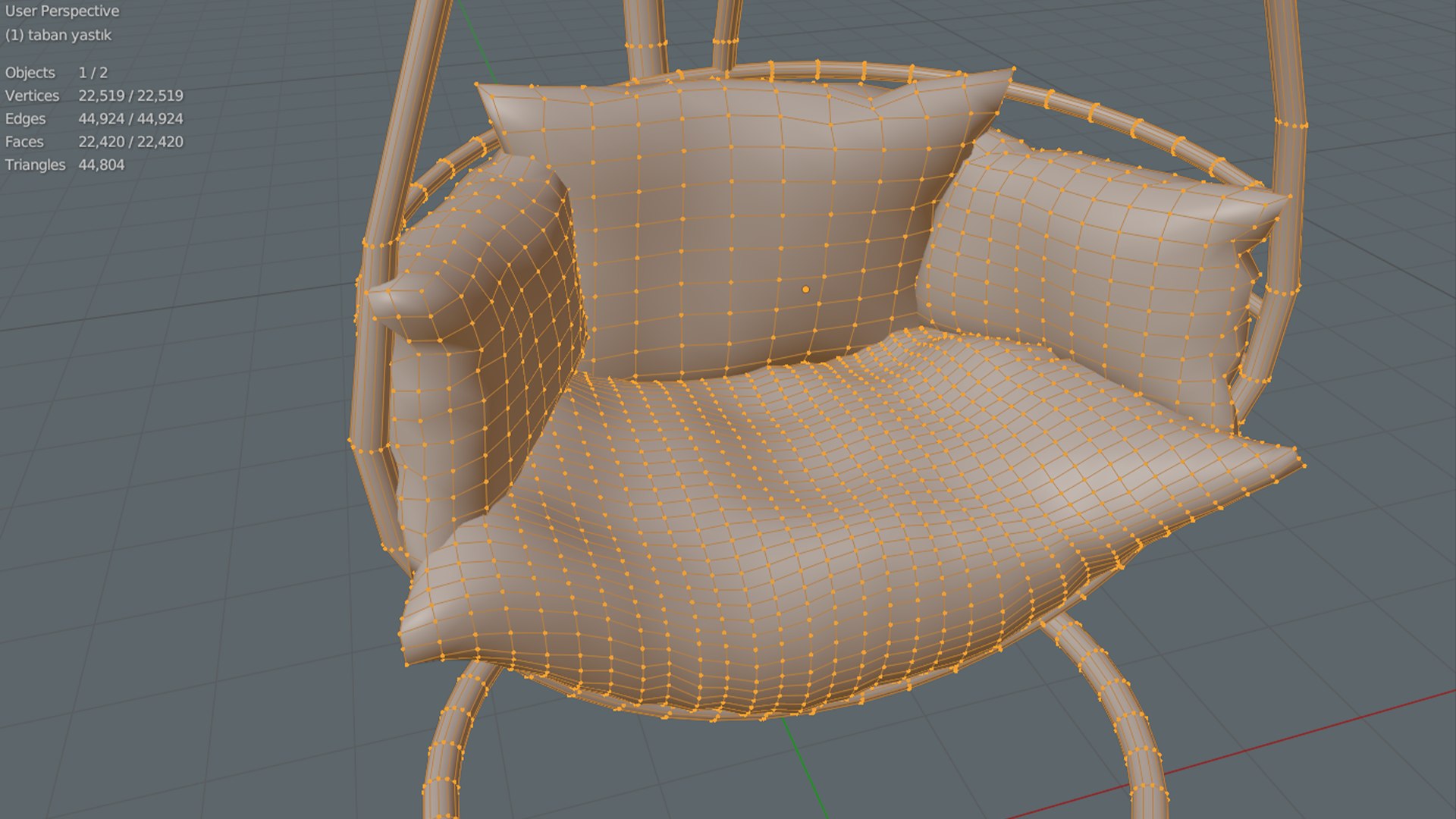 3D Garden Swing 3D - TurboSquid 1903225