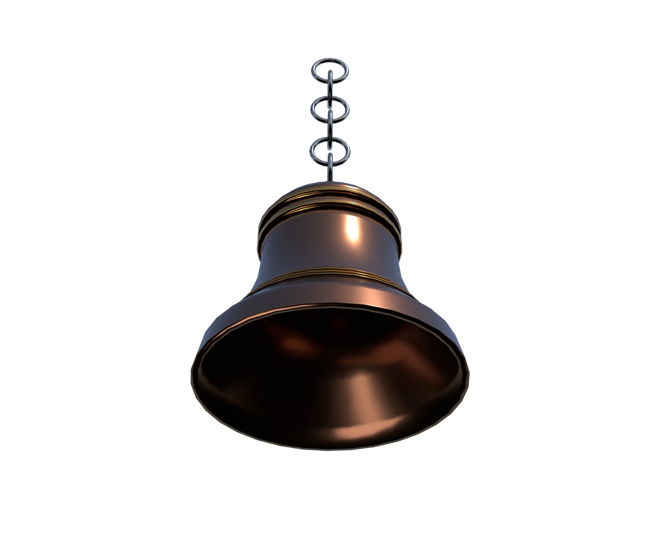 Bell With Chain 3D Model - TurboSquid 1883174