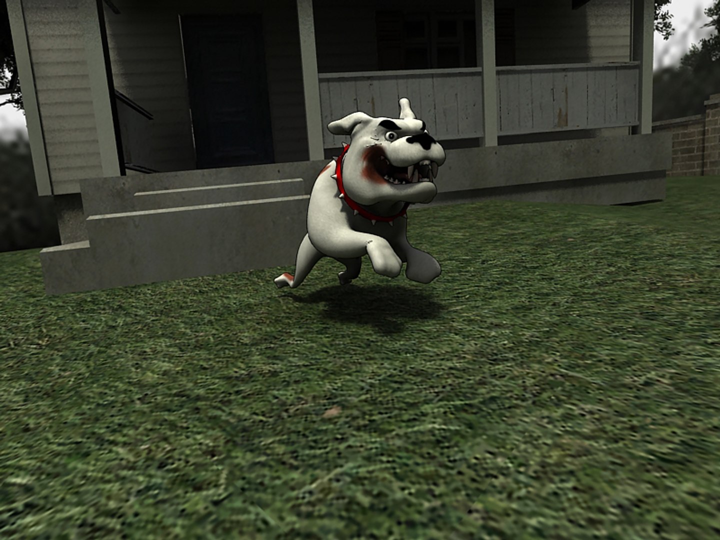Unity Dog 3d 3ds
