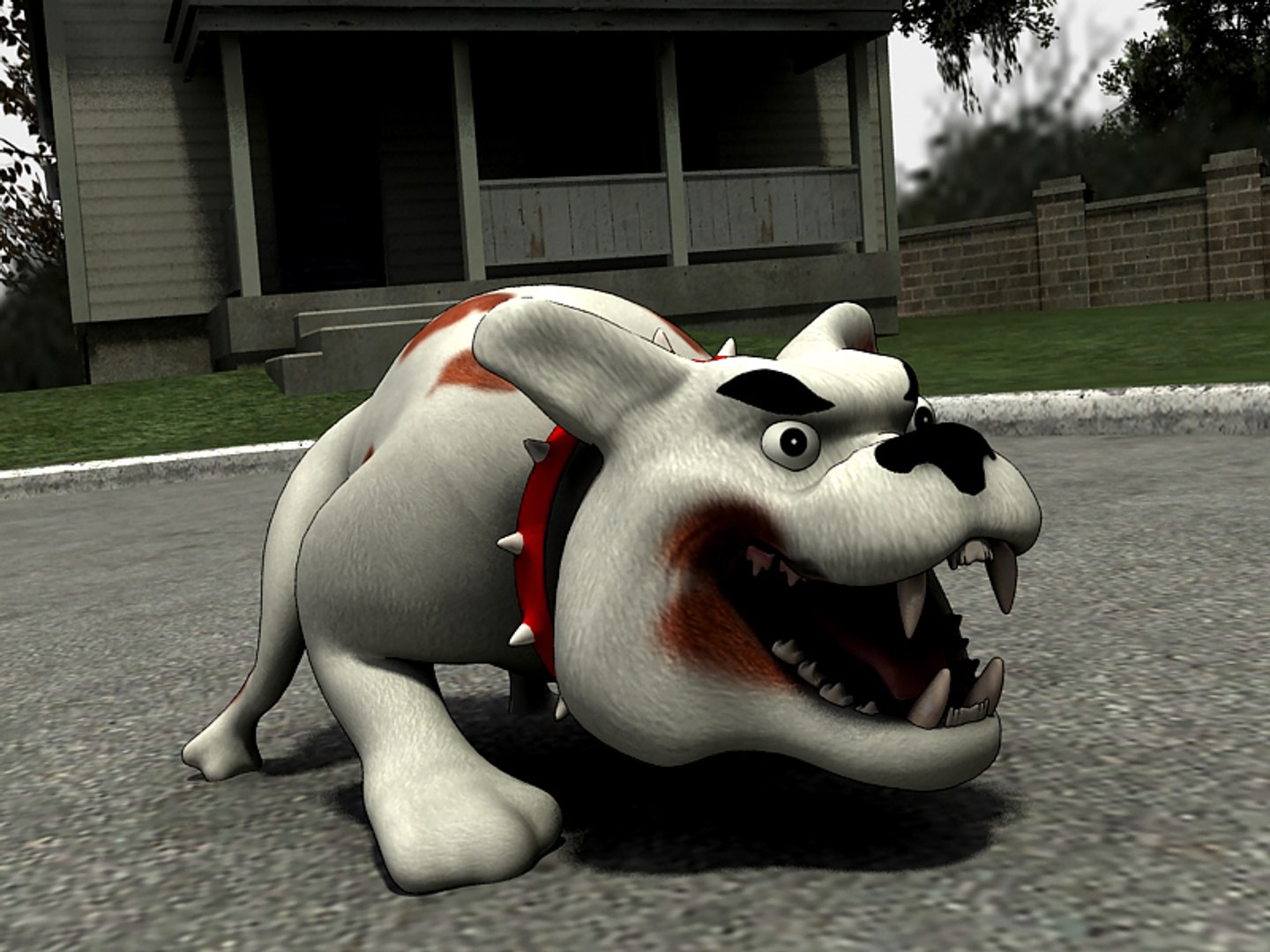 Unity Dog 3d 3ds