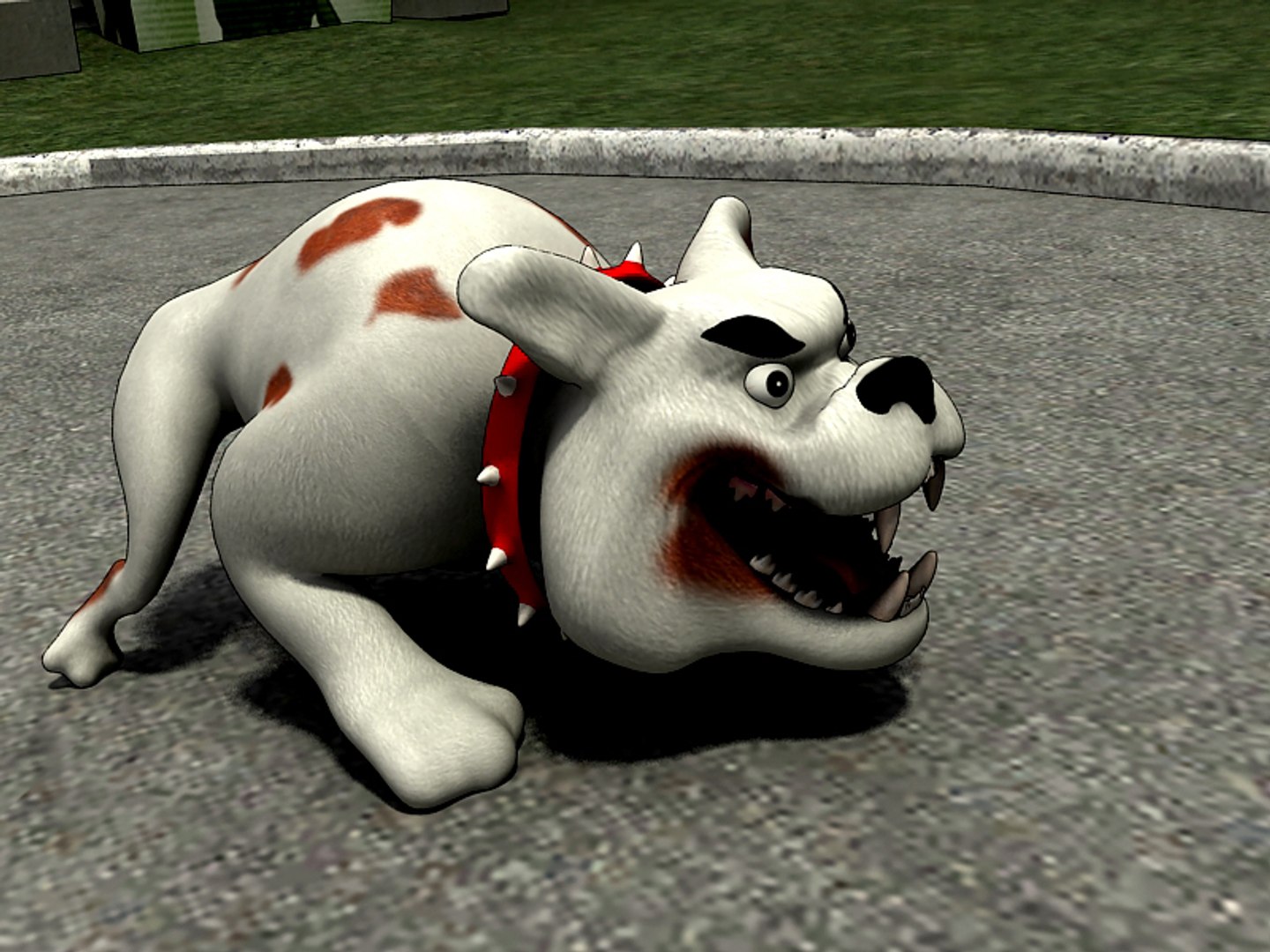 Unity Dog 3d 3ds