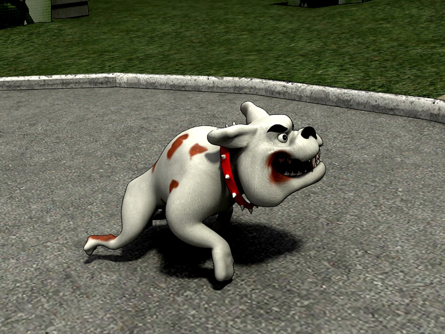 Unity Dog 3d 3ds