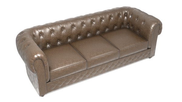 3D chesterfield model - TurboSquid 1525204