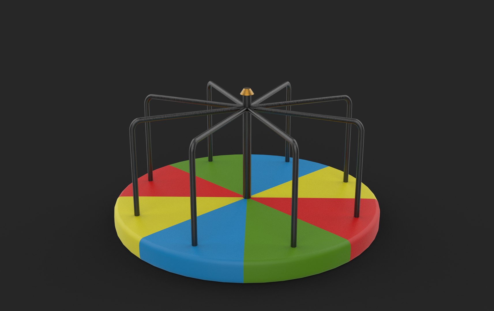 Merry-go-round 3D Model 3D Model - TurboSquid 2345095