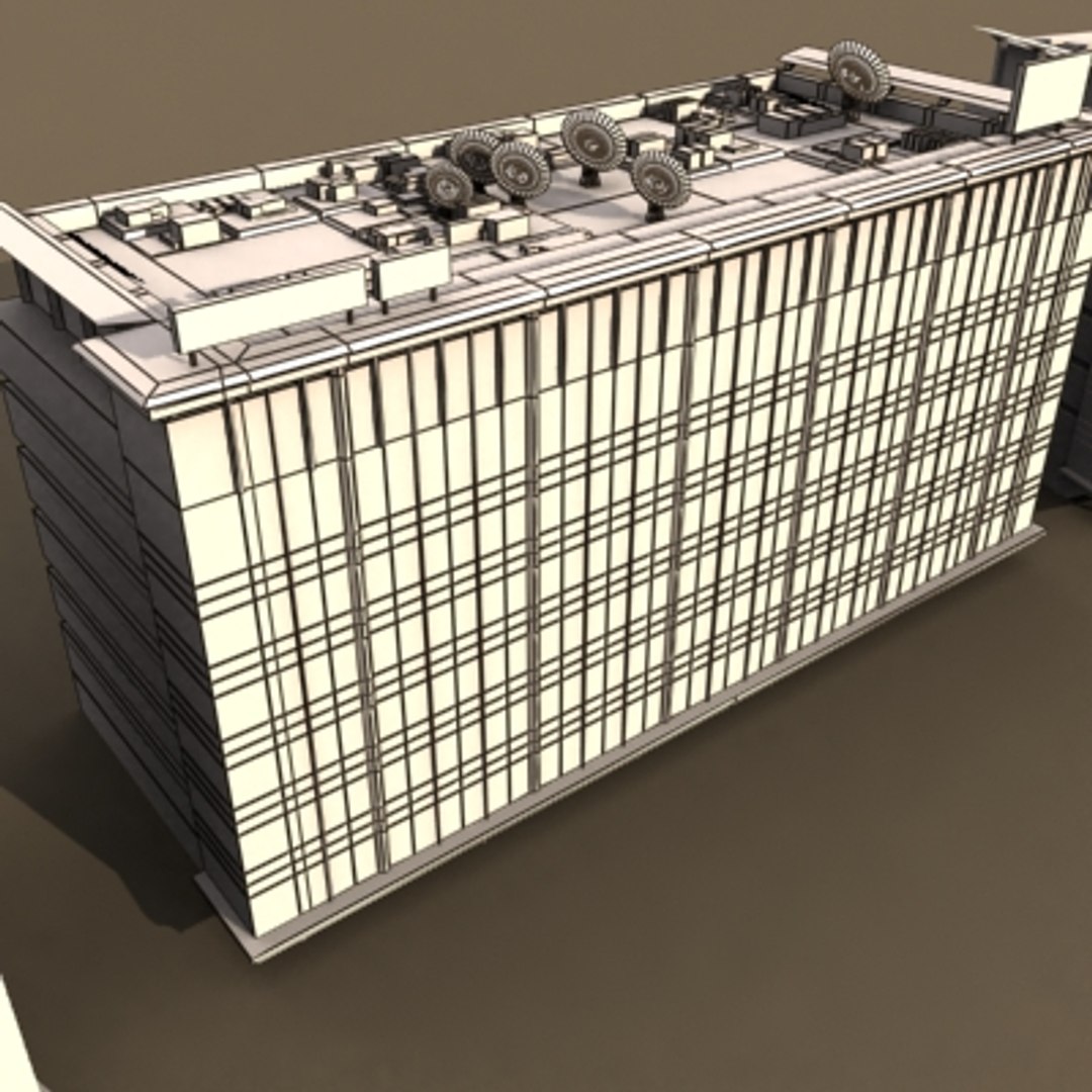 Dubai Media City 3d Model