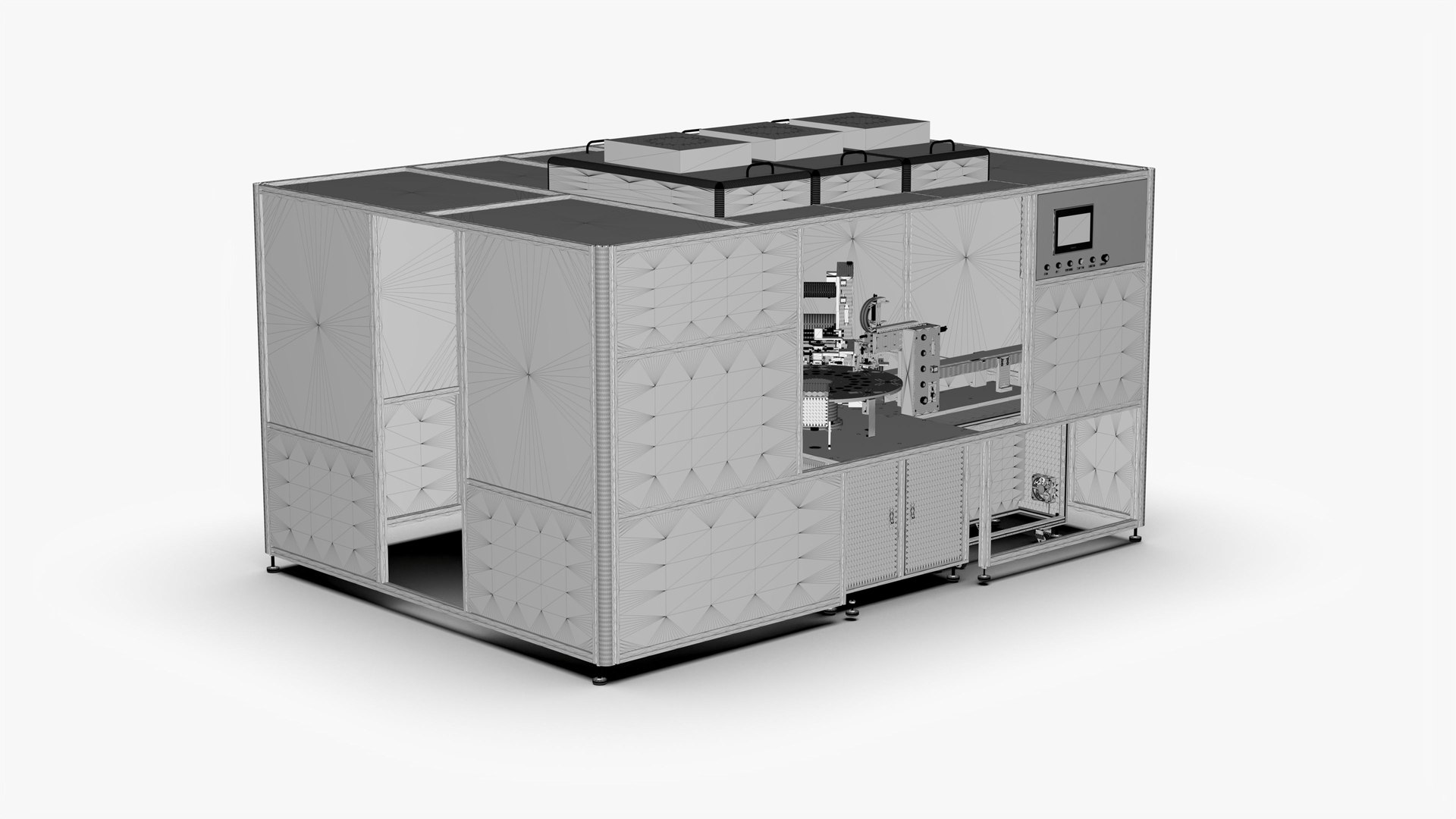 Multi-station Automatic Labeling Machine 3D Model - TurboSquid 2022132