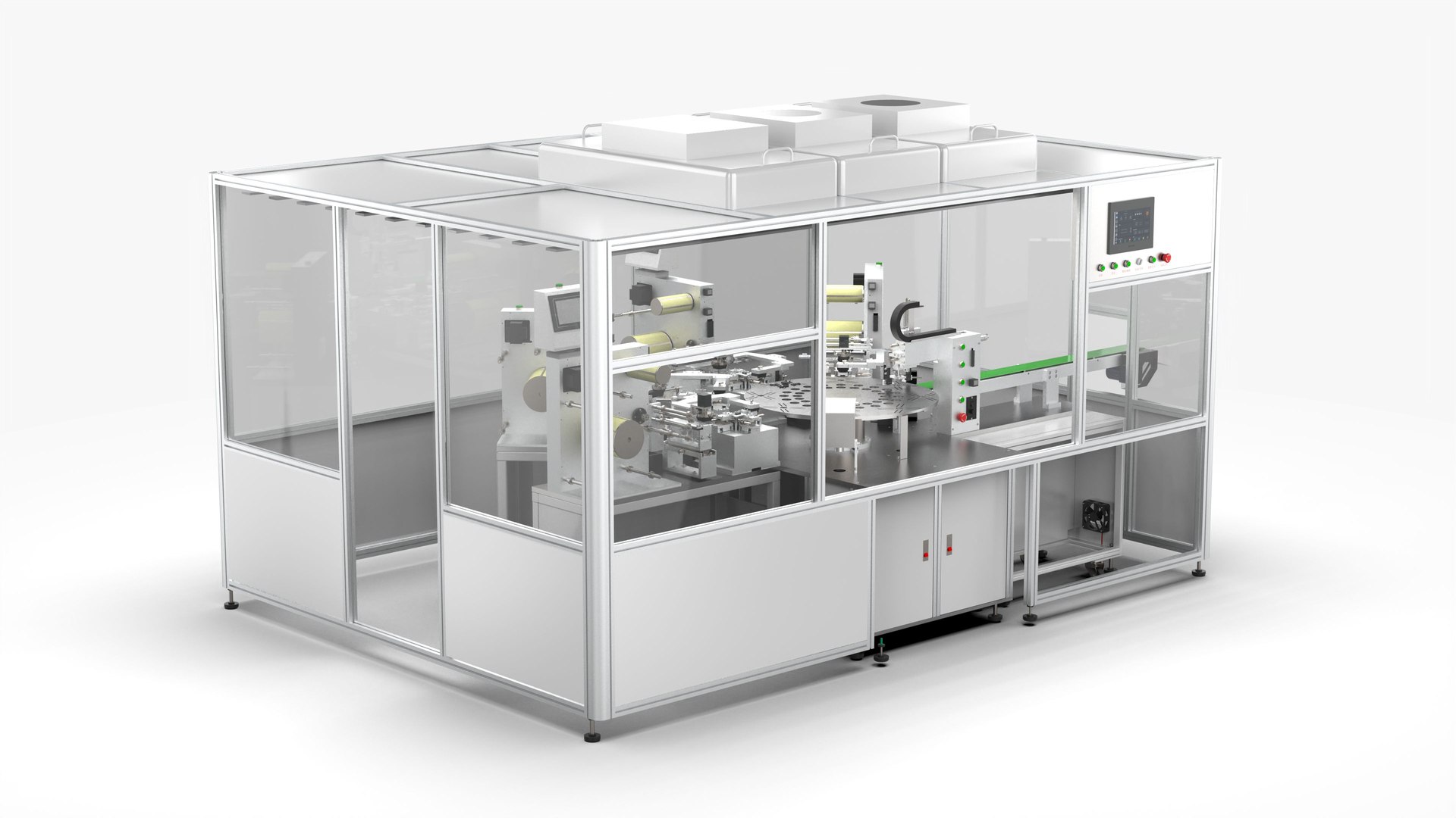 Multi-station Automatic Labeling Machine 3D Model - TurboSquid 2022132