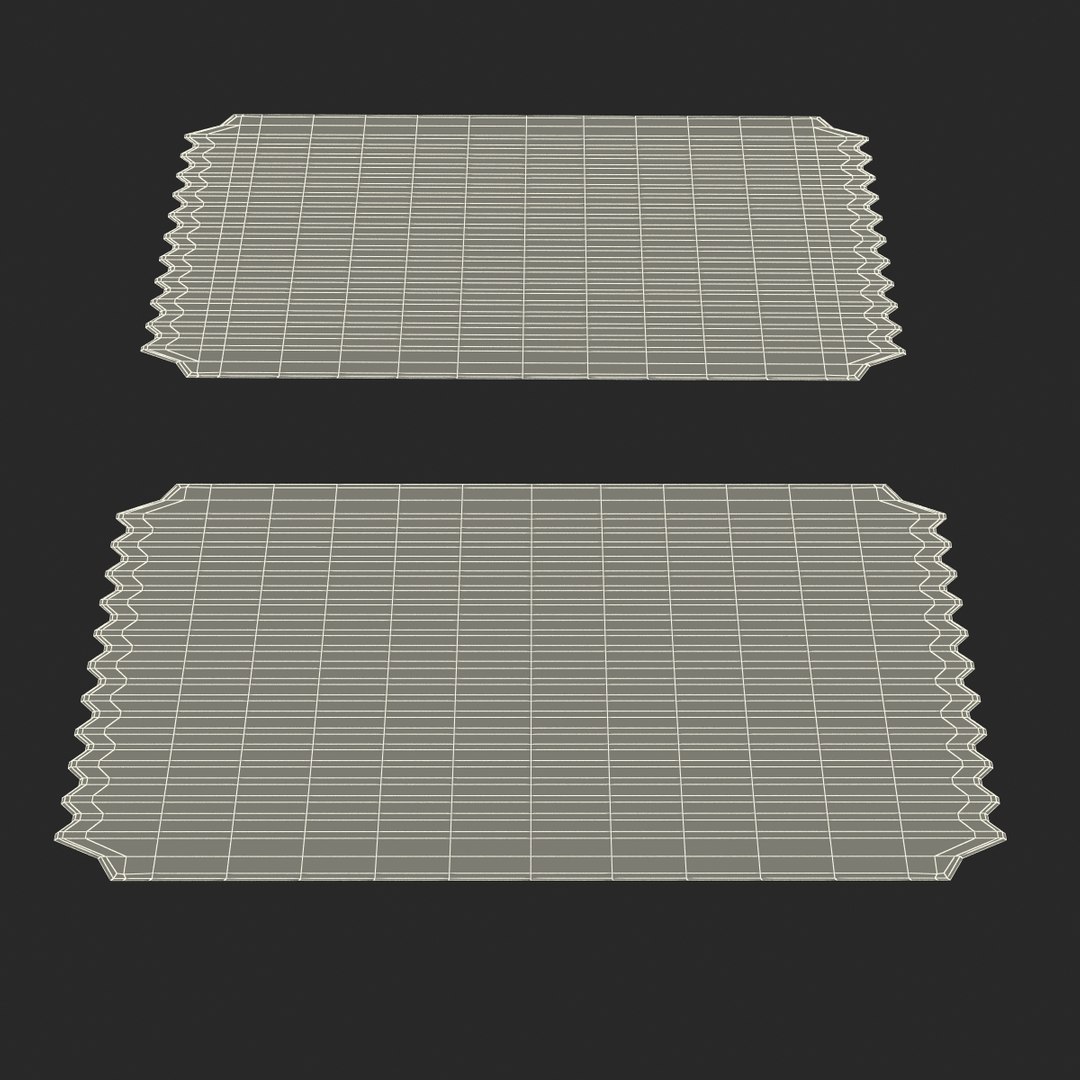 3d model movie ticket