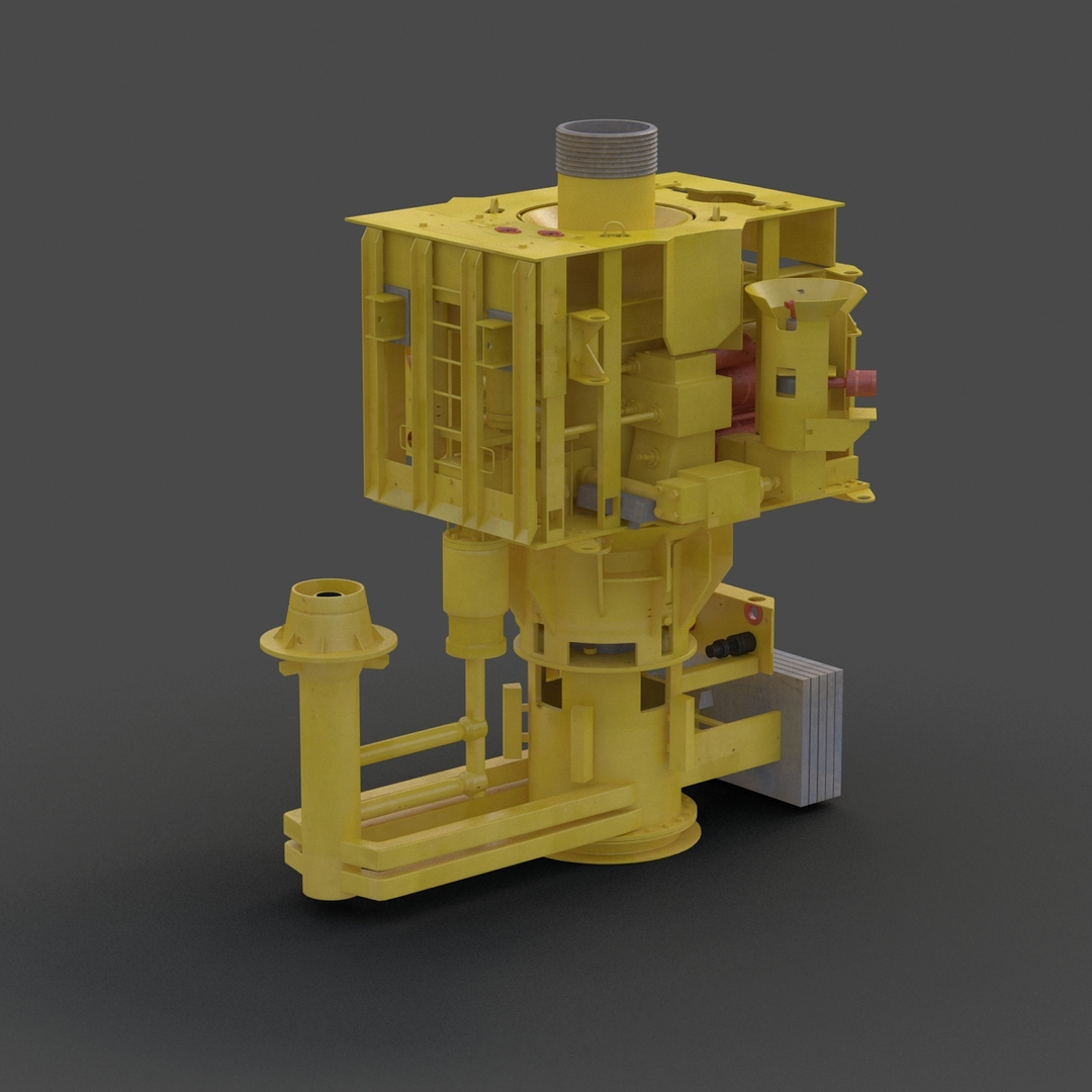 3d 3ds Subsea Tree