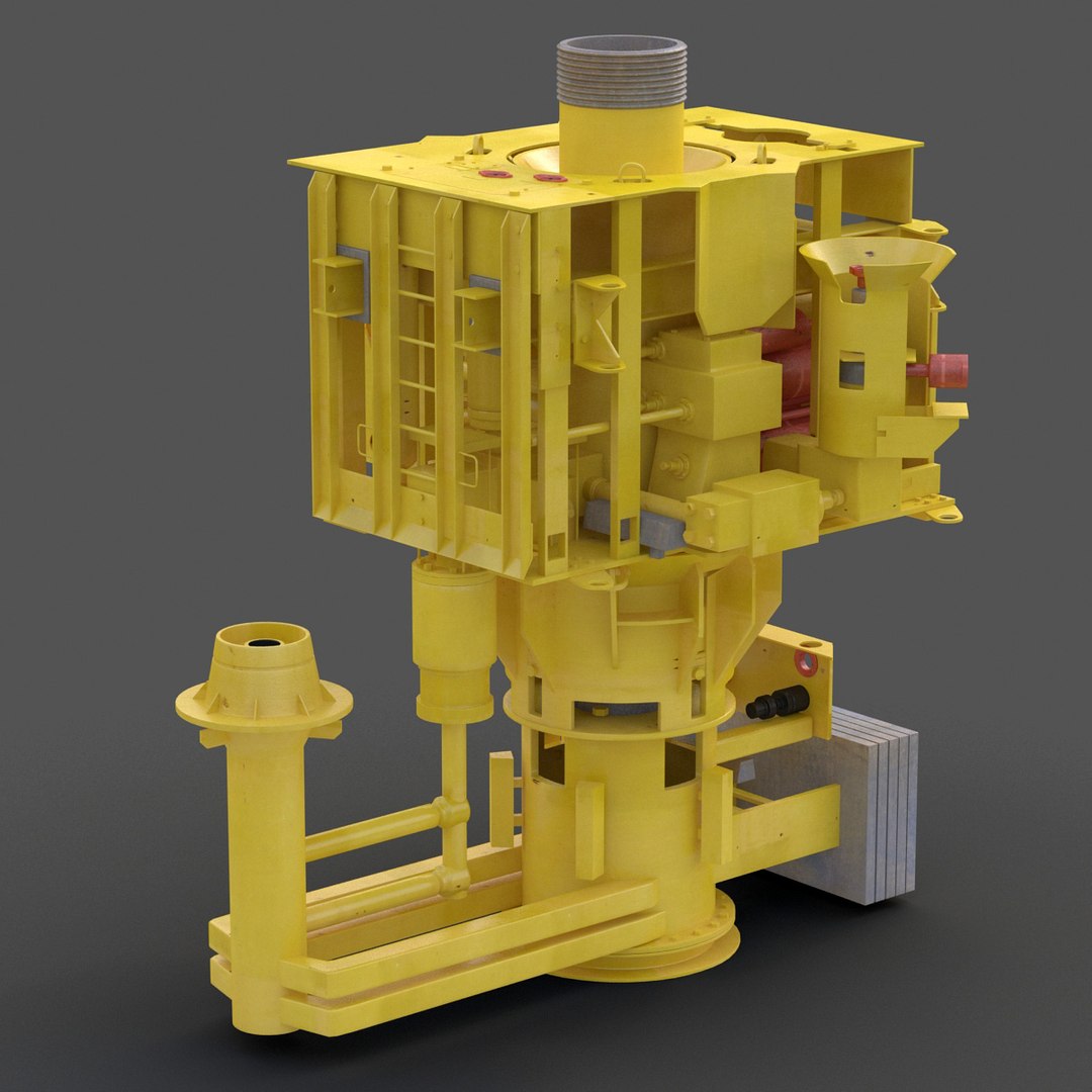 3d 3ds Subsea Tree
