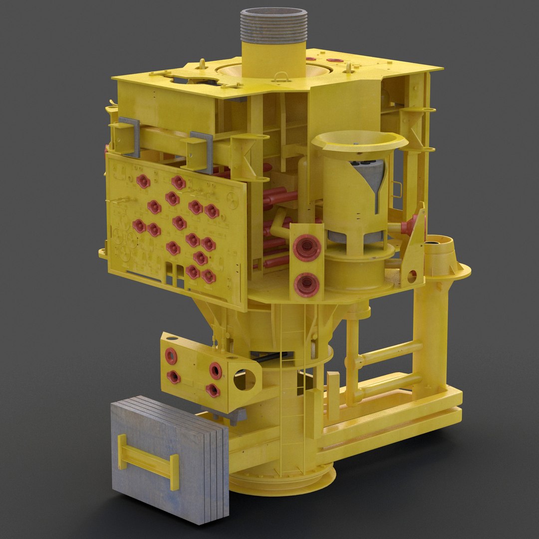 3d 3ds Subsea Tree