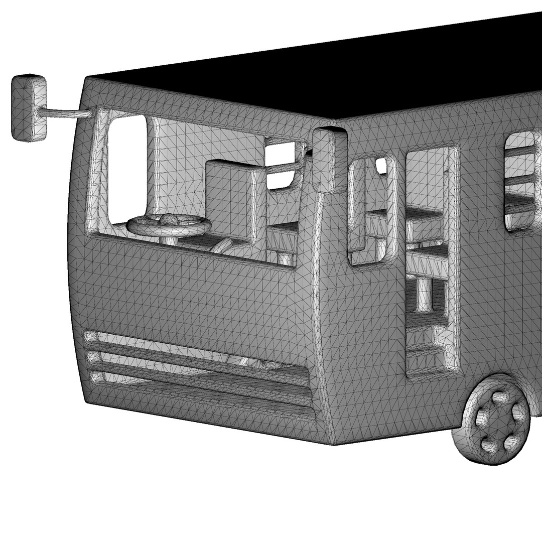 Baby Bus Toy 3D model - TurboSquid 2149580