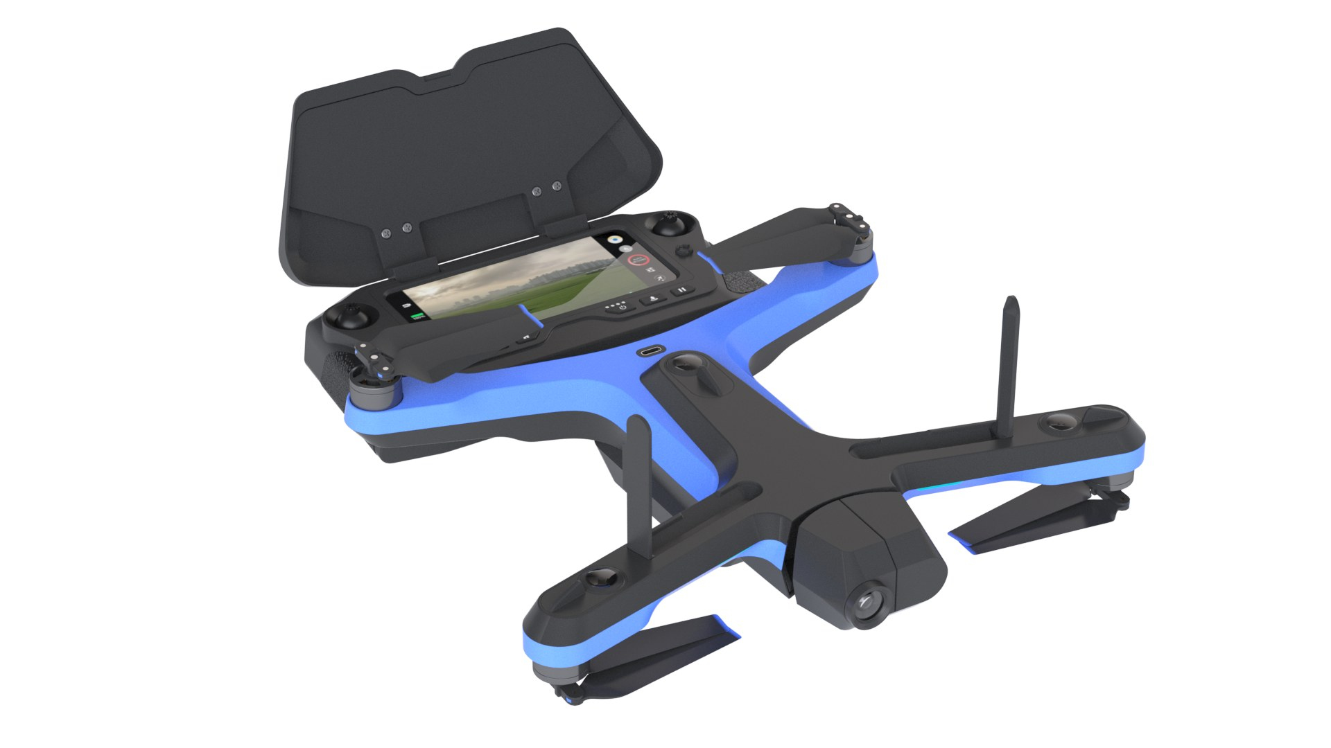 Enterprise Drone 3D - TurboSquid 1938880