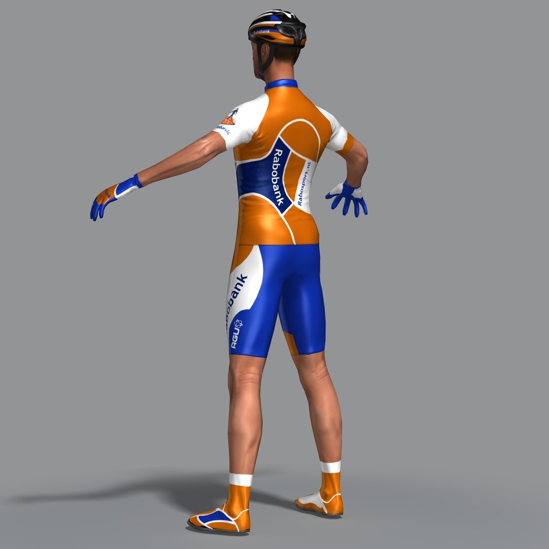 3d Model Cyclist