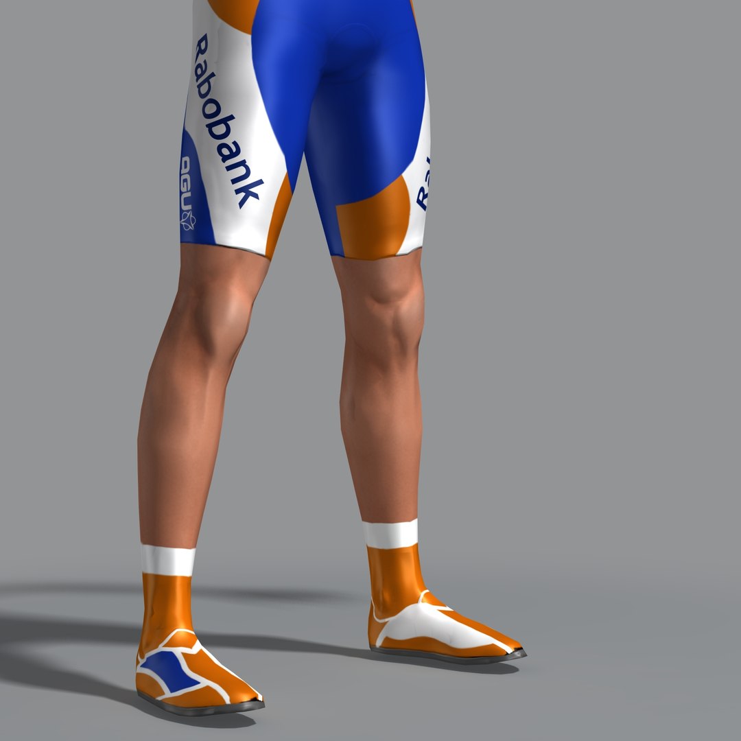3d Model Cyclist