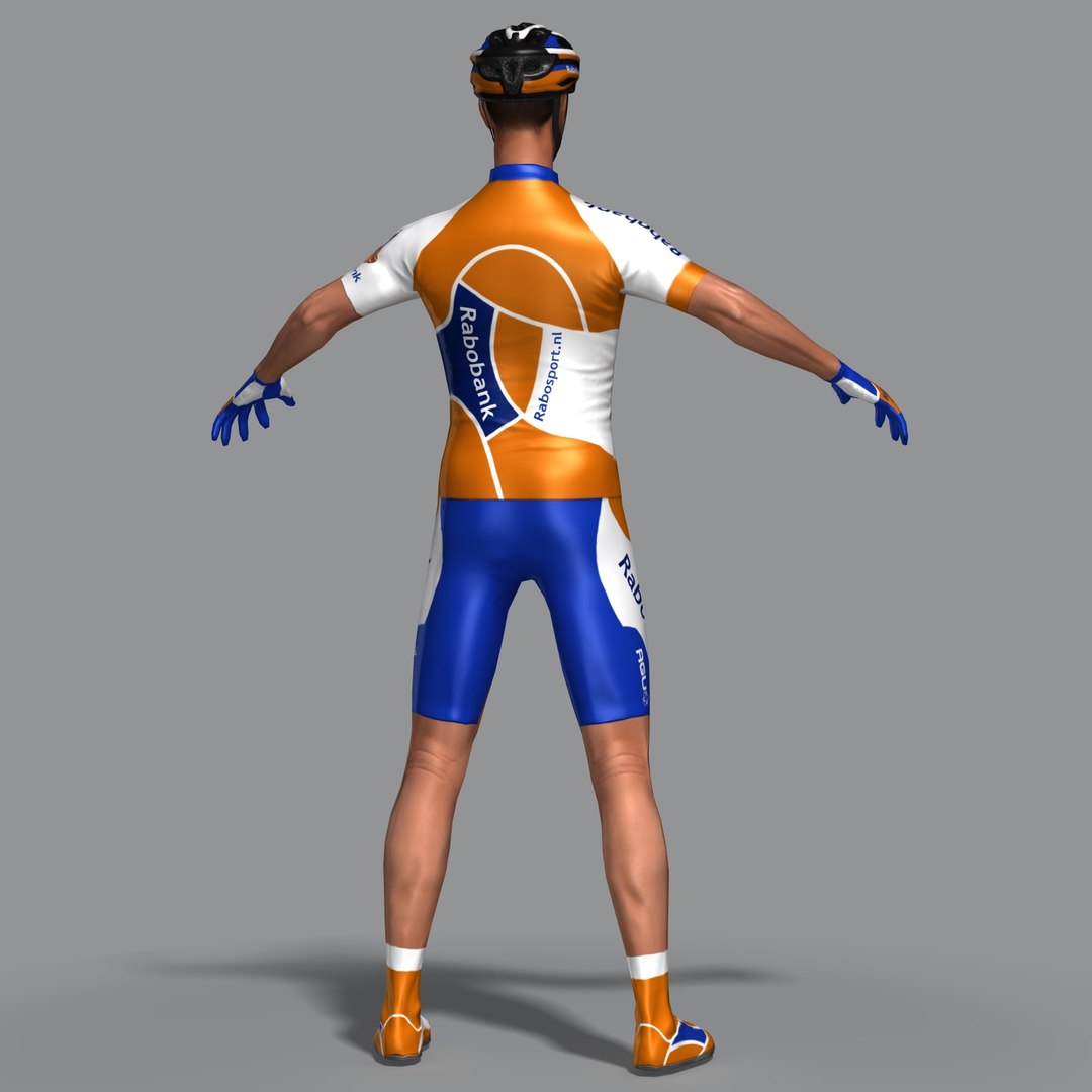 3d Model Cyclist
