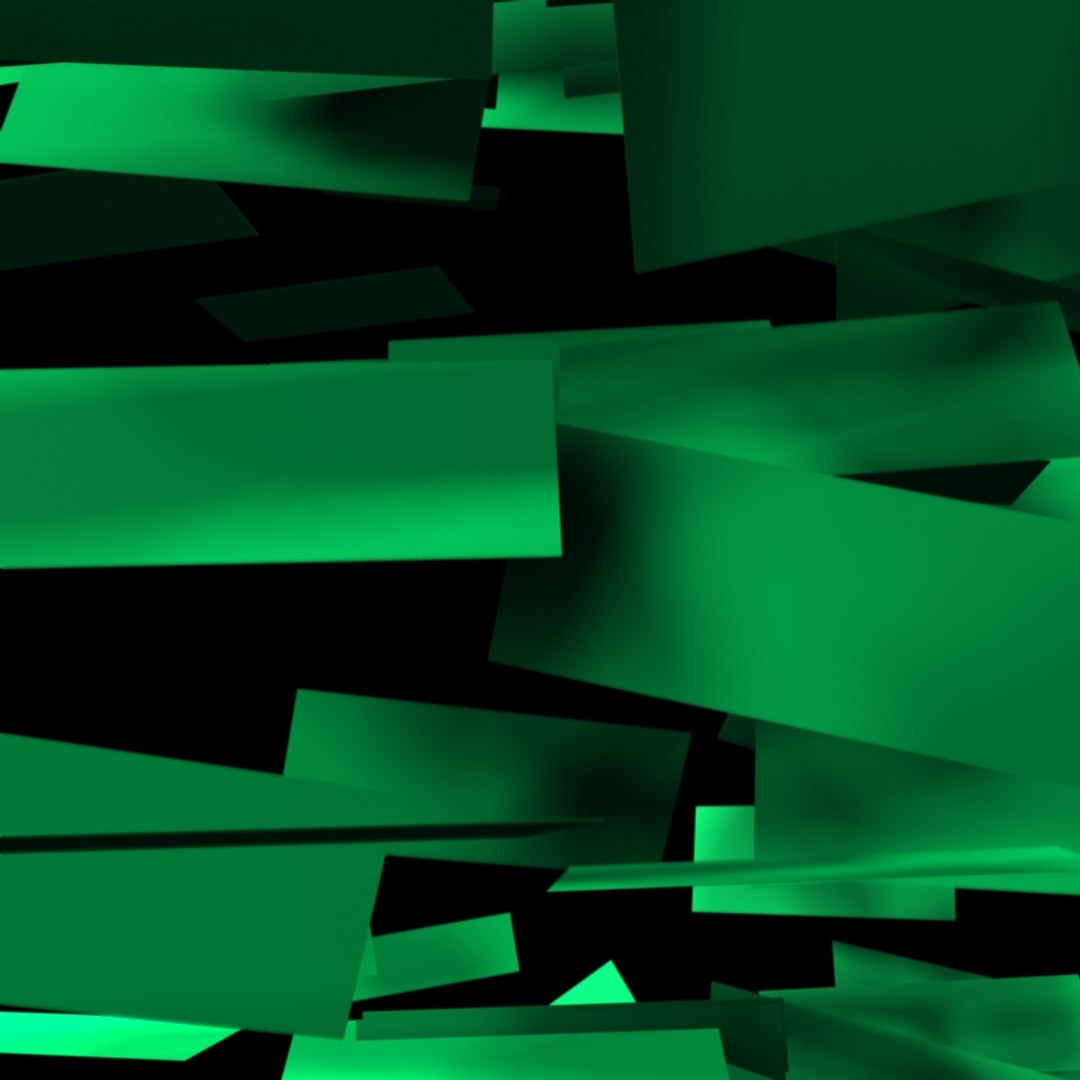 Money Falling 3d Model