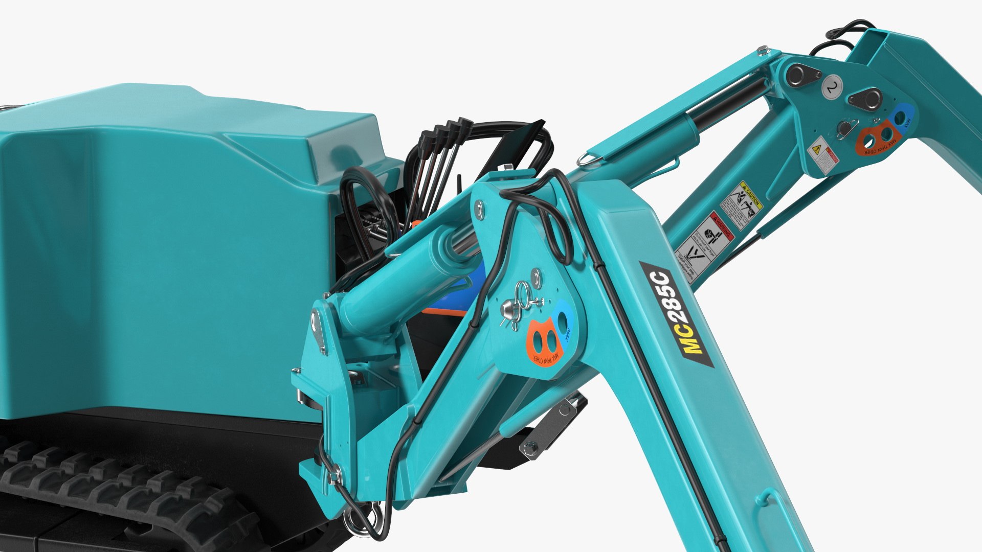 3D Maeda MC285C 3 Spider Mini Crane Unfolded Position - TurboSquid 1835861