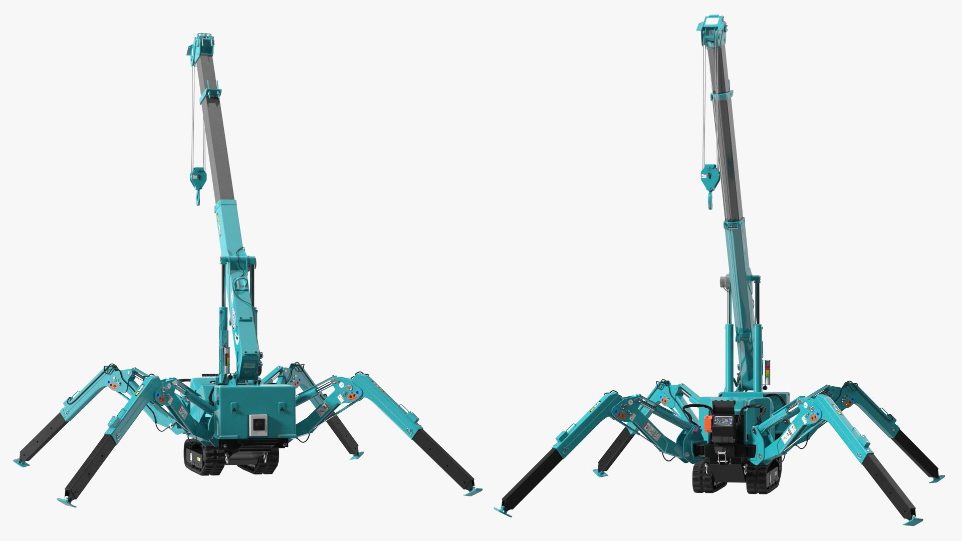 3D Maeda MC285C 3 Spider Mini Crane Unfolded Position - TurboSquid 1835861