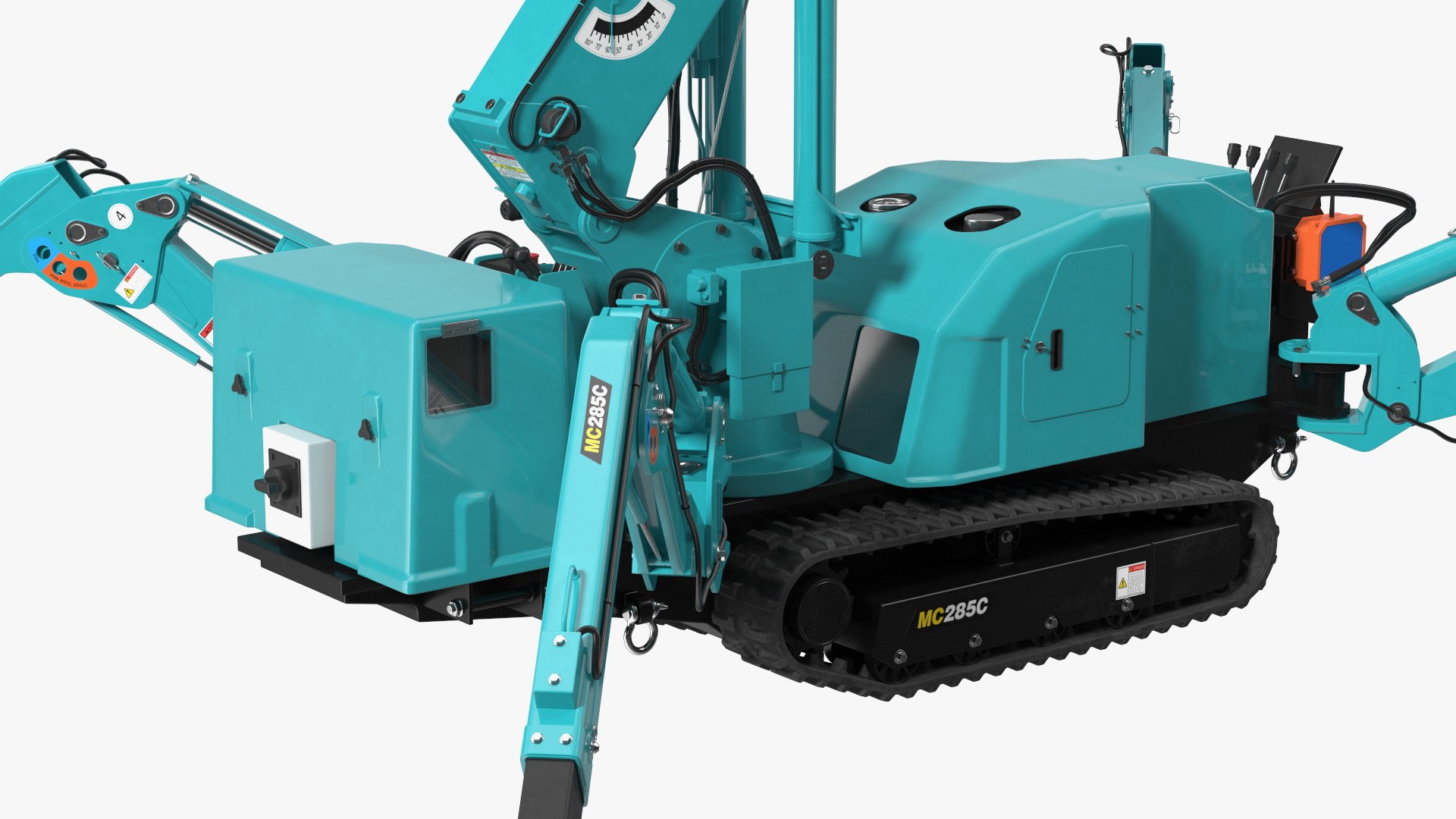 3D Maeda MC285C 3 Spider Mini Crane Unfolded Position - TurboSquid 1835861