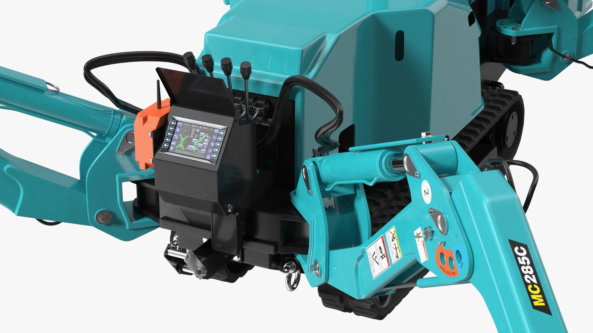 3D Maeda MC285C 3 Spider Mini Crane Unfolded Position - TurboSquid 1835861