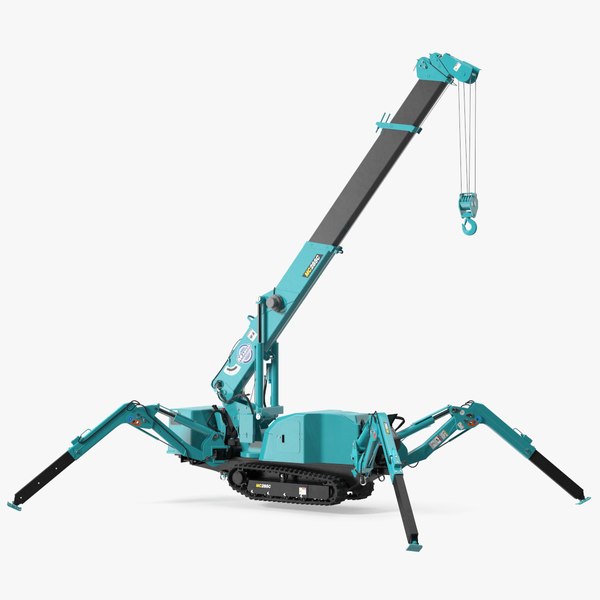 3D Maeda MC285C 3 Spider Mini Crane Unfolded Position - TurboSquid 1835861