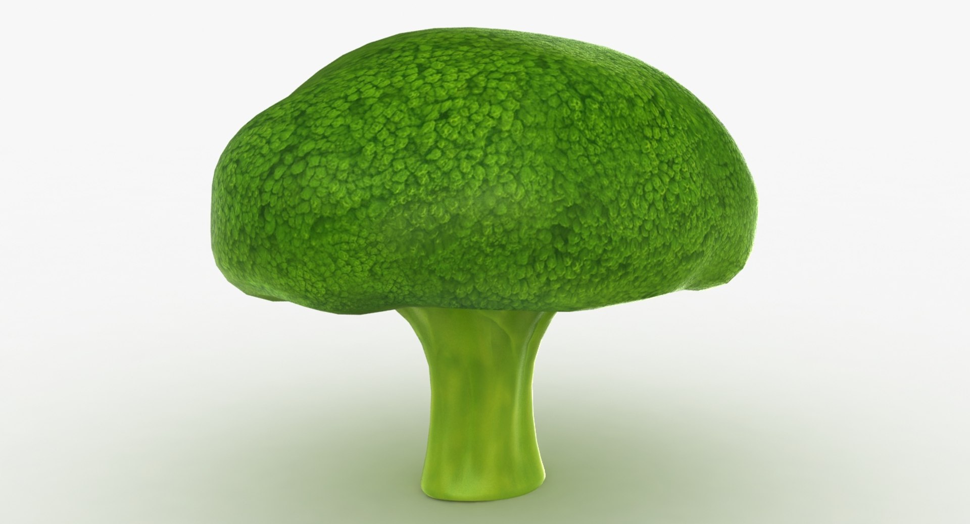 Cartoon Broccoli 3D Model - TurboSquid 1356945