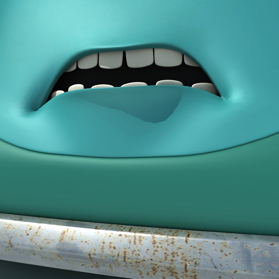 professor z cars 2 3d model