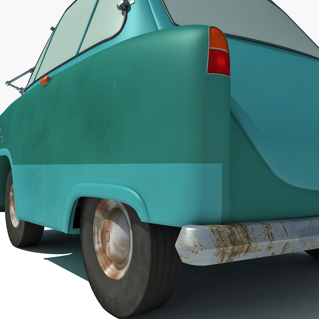 professor z cars 2 3d model
