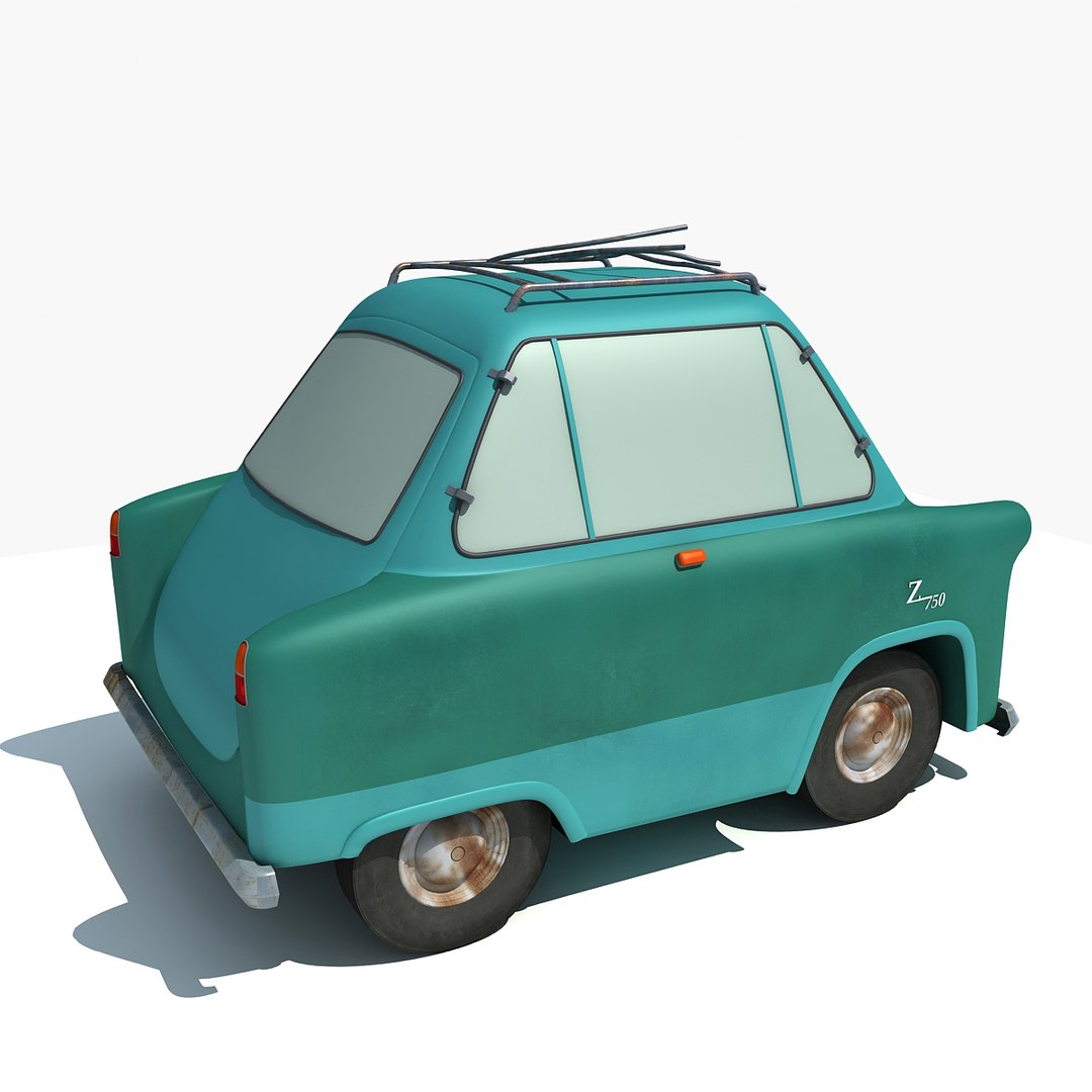 professor z cars 2 3d model