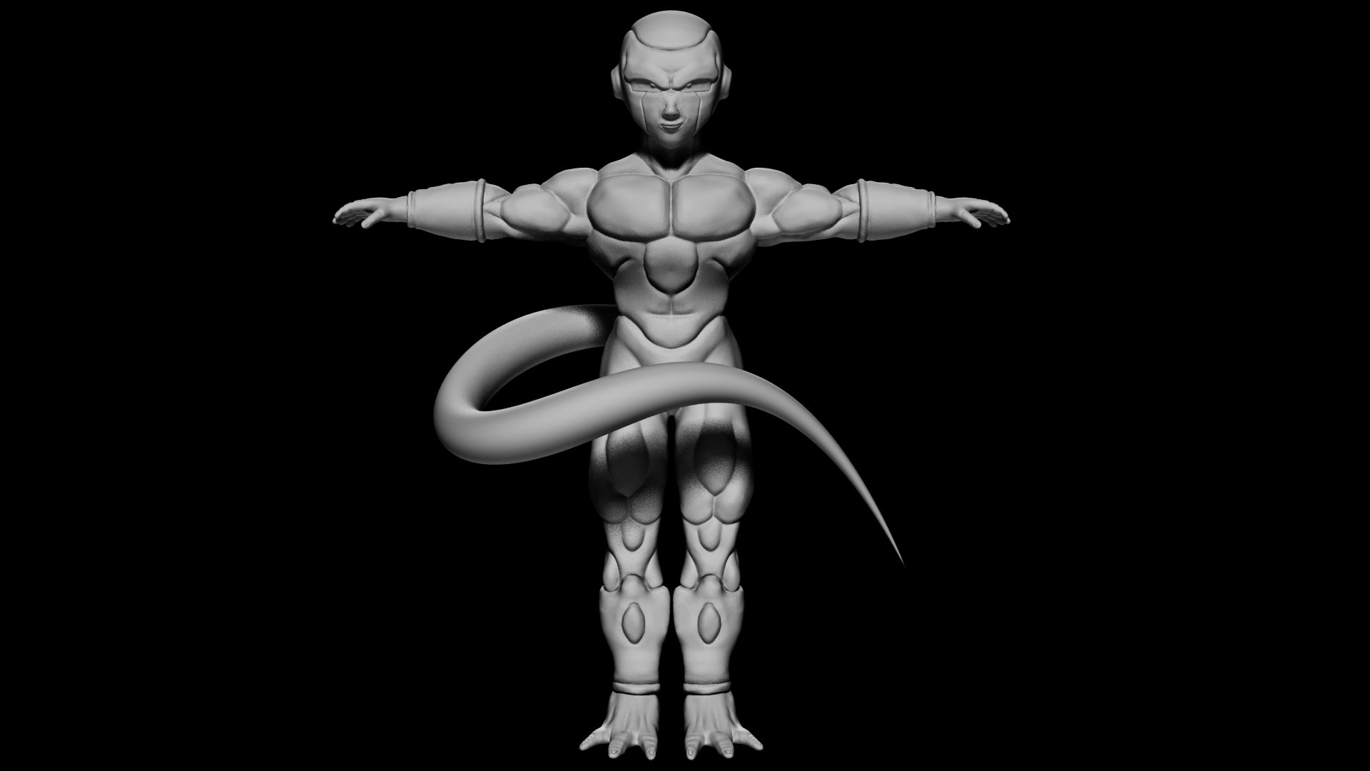 Golden Frieza Model - TurboSquid 1411495