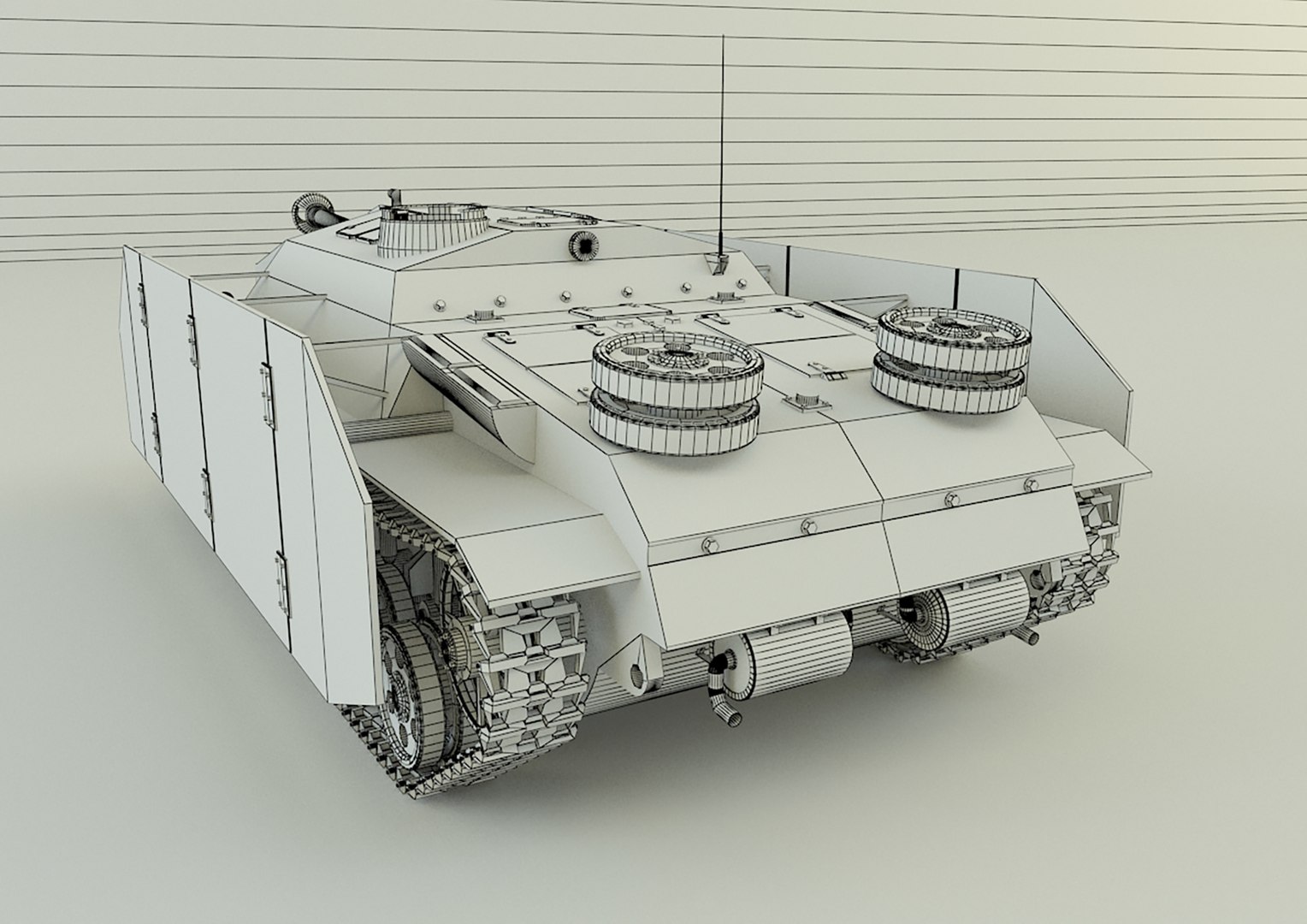Stug III G Tank Military Vehicle 3D Model 3D Model - TurboSquid 2164902