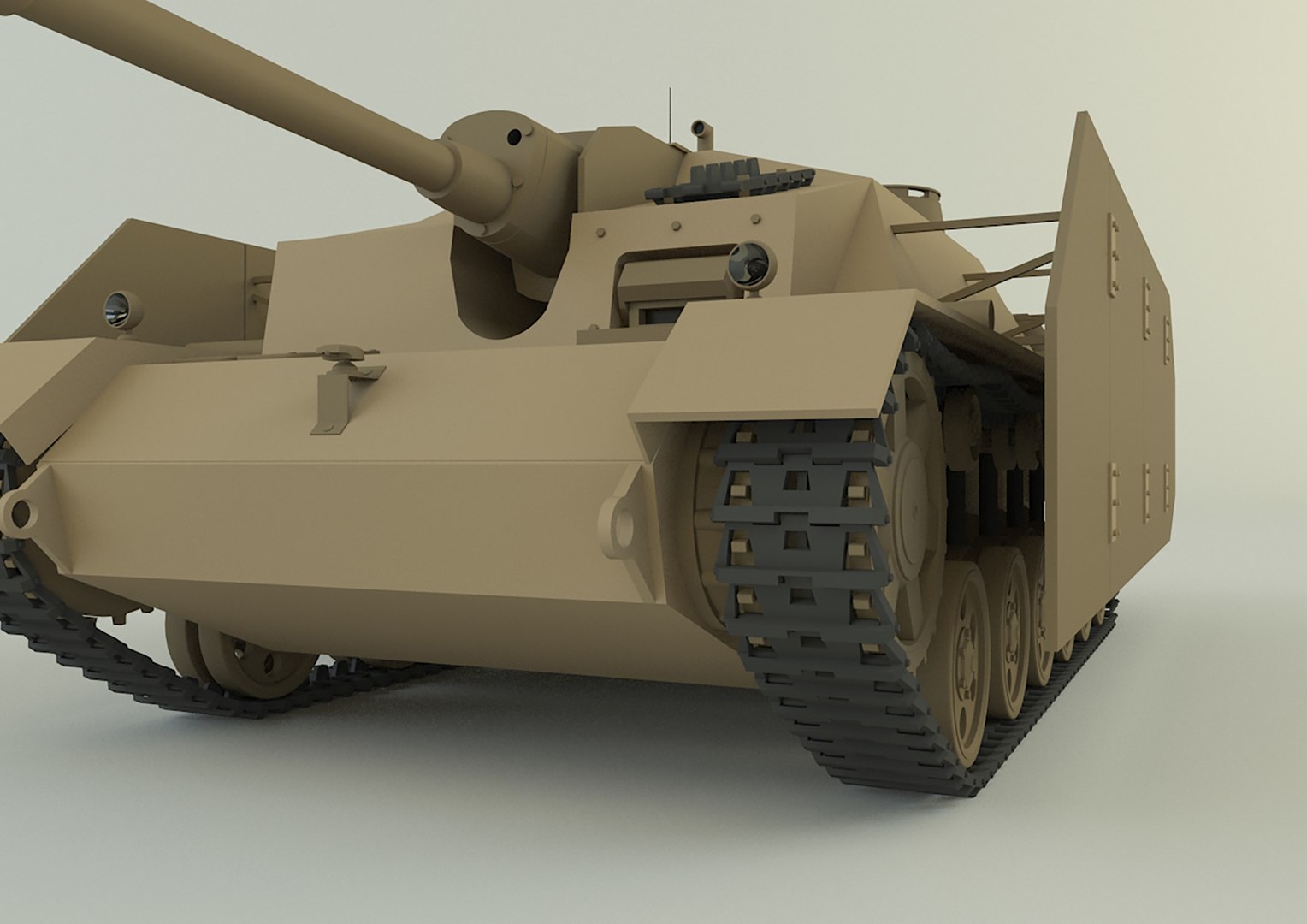Stug III G Tank Military Vehicle 3D Model 3D Model - TurboSquid 2164902