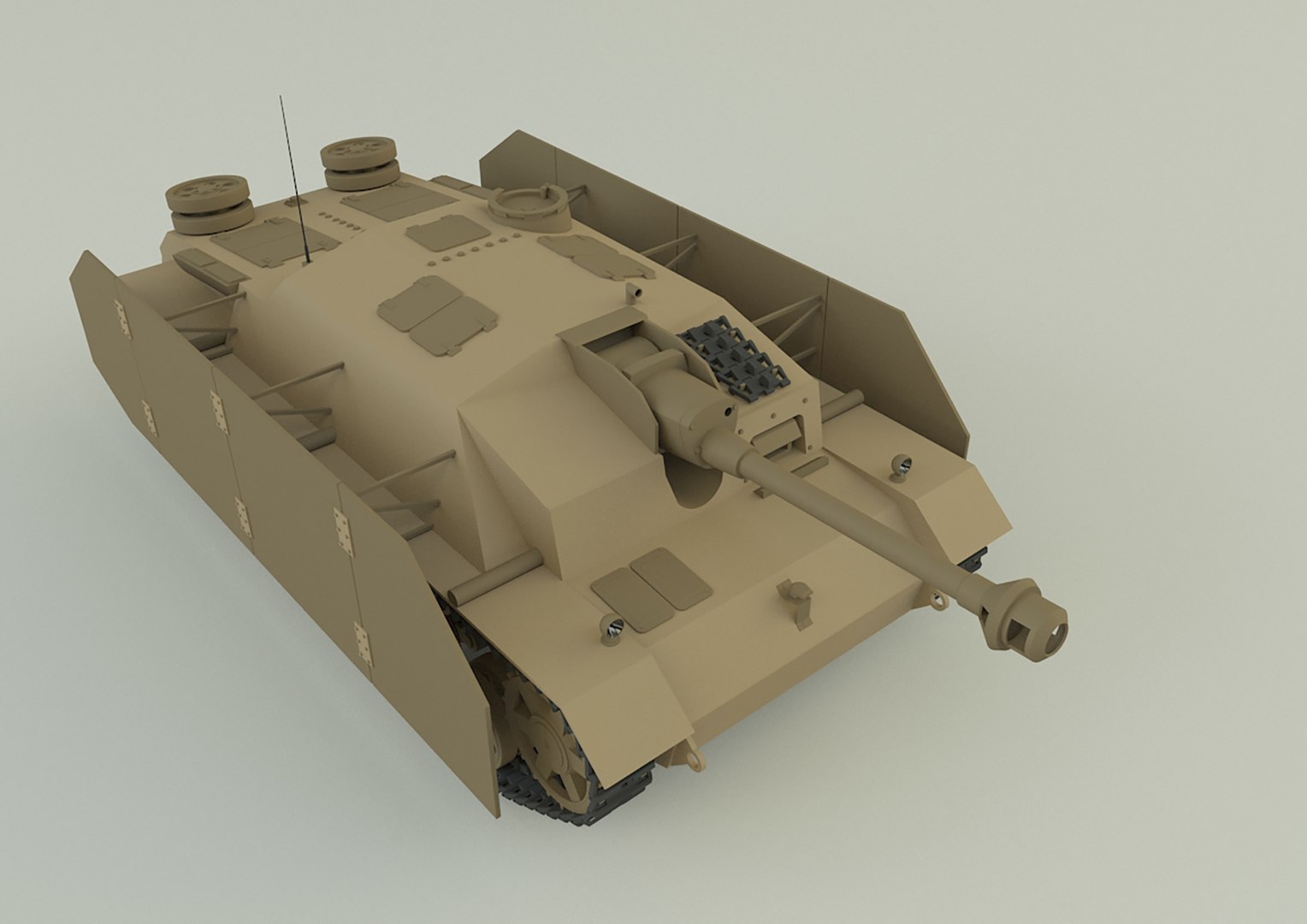 Stug III G Tank Military Vehicle 3D Model 3D Model - TurboSquid 2164902