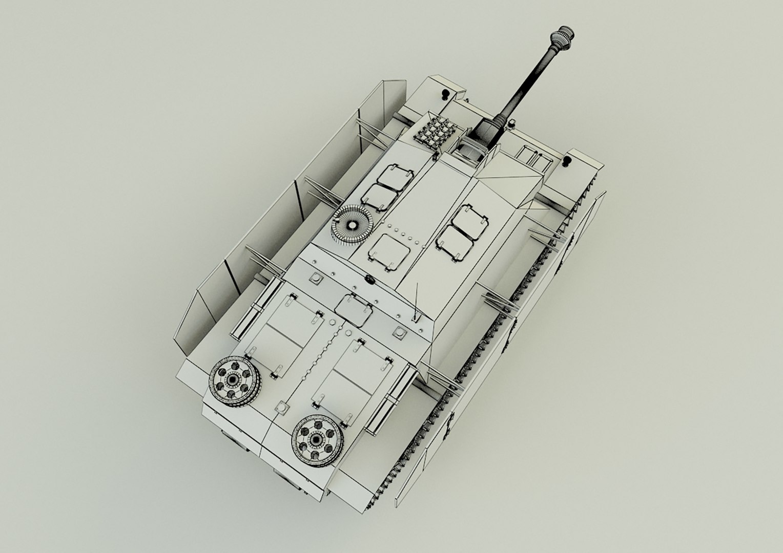 Stug III G Tank Military Vehicle 3D Model 3D Model - TurboSquid 2164902