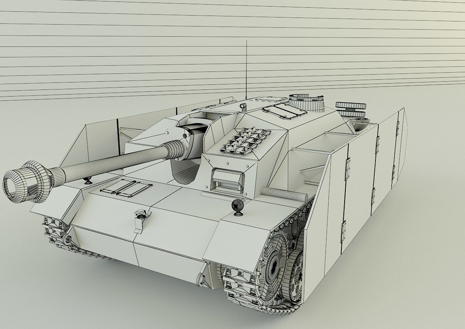 Stug III G Tank Military Vehicle 3D Model 3D Model - TurboSquid 2164902