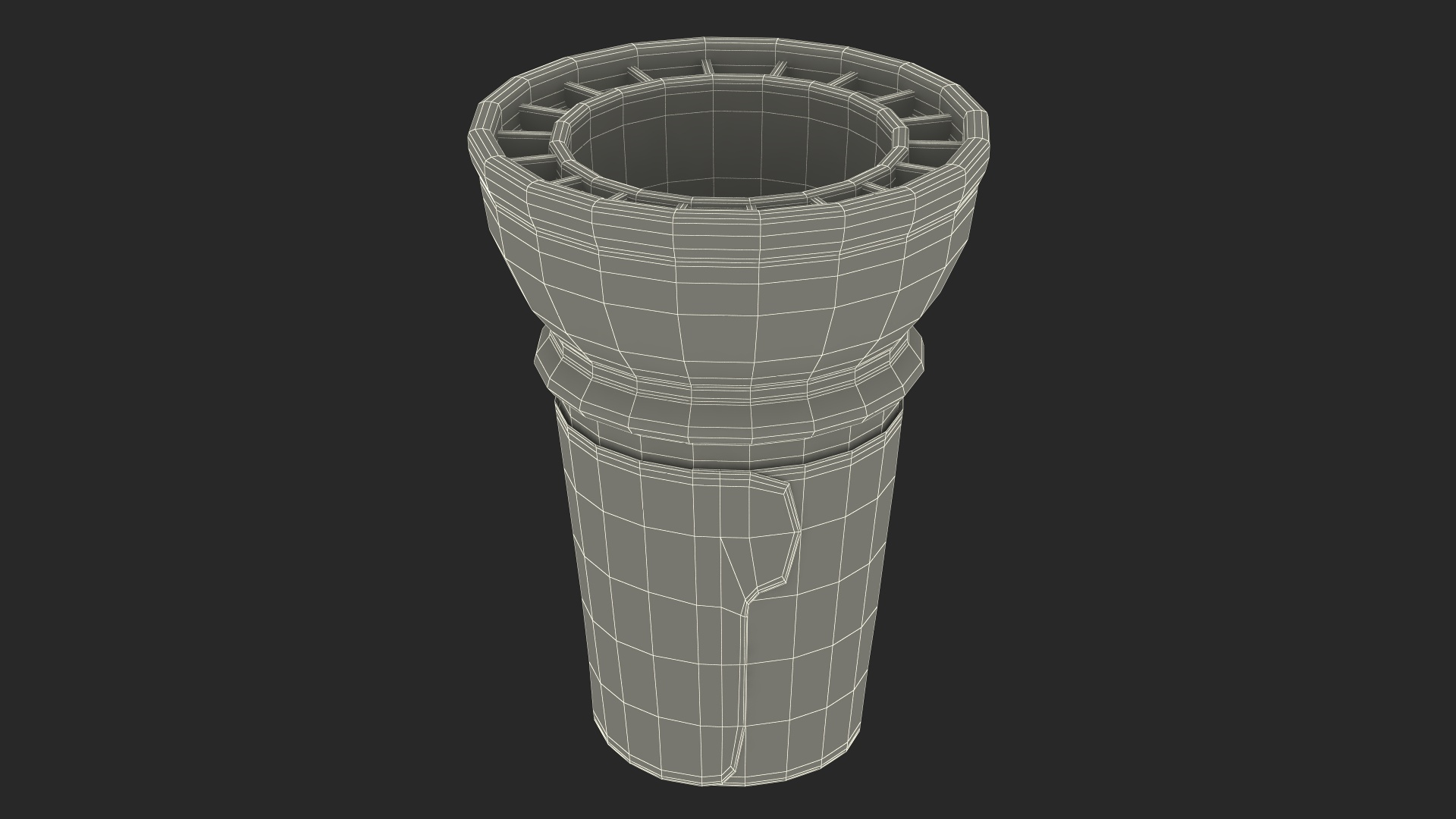 3D JOY 30 Flat Bottom Cake Cone - TurboSquid 2241980
