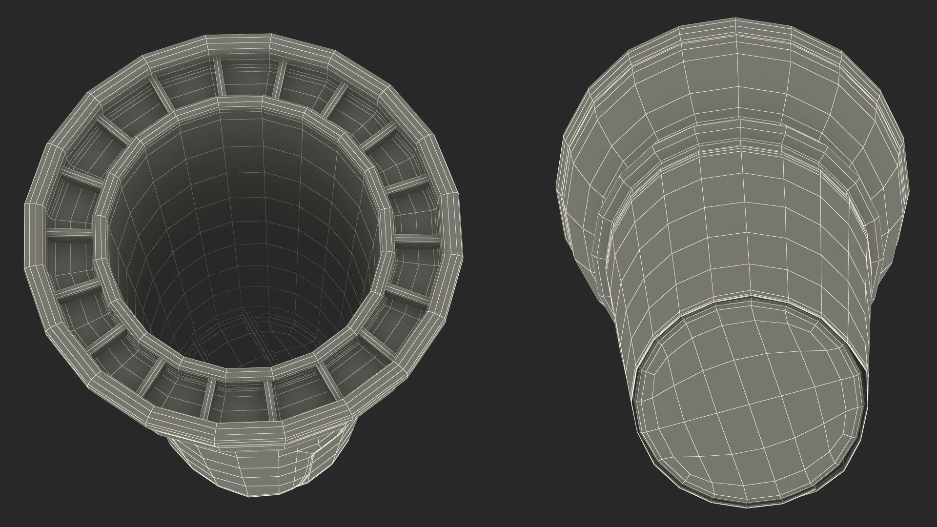 3D JOY 30 Flat Bottom Cake Cone - TurboSquid 2241980