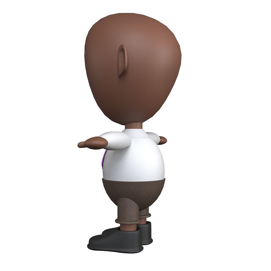 3D Office Man Game Ready Character Model - TurboSquid 2047859