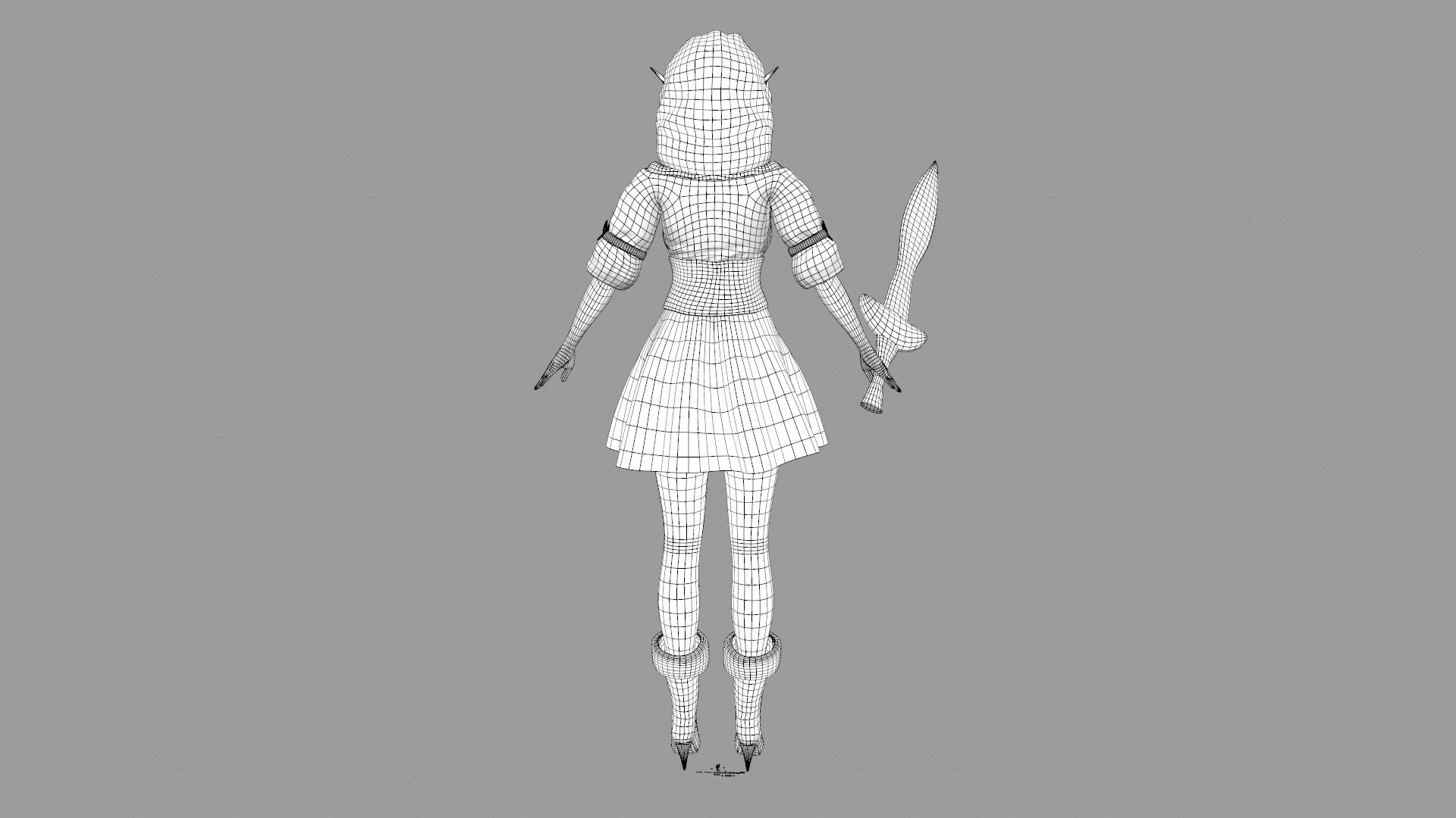 3D Night Elf - TurboSquid 1870516