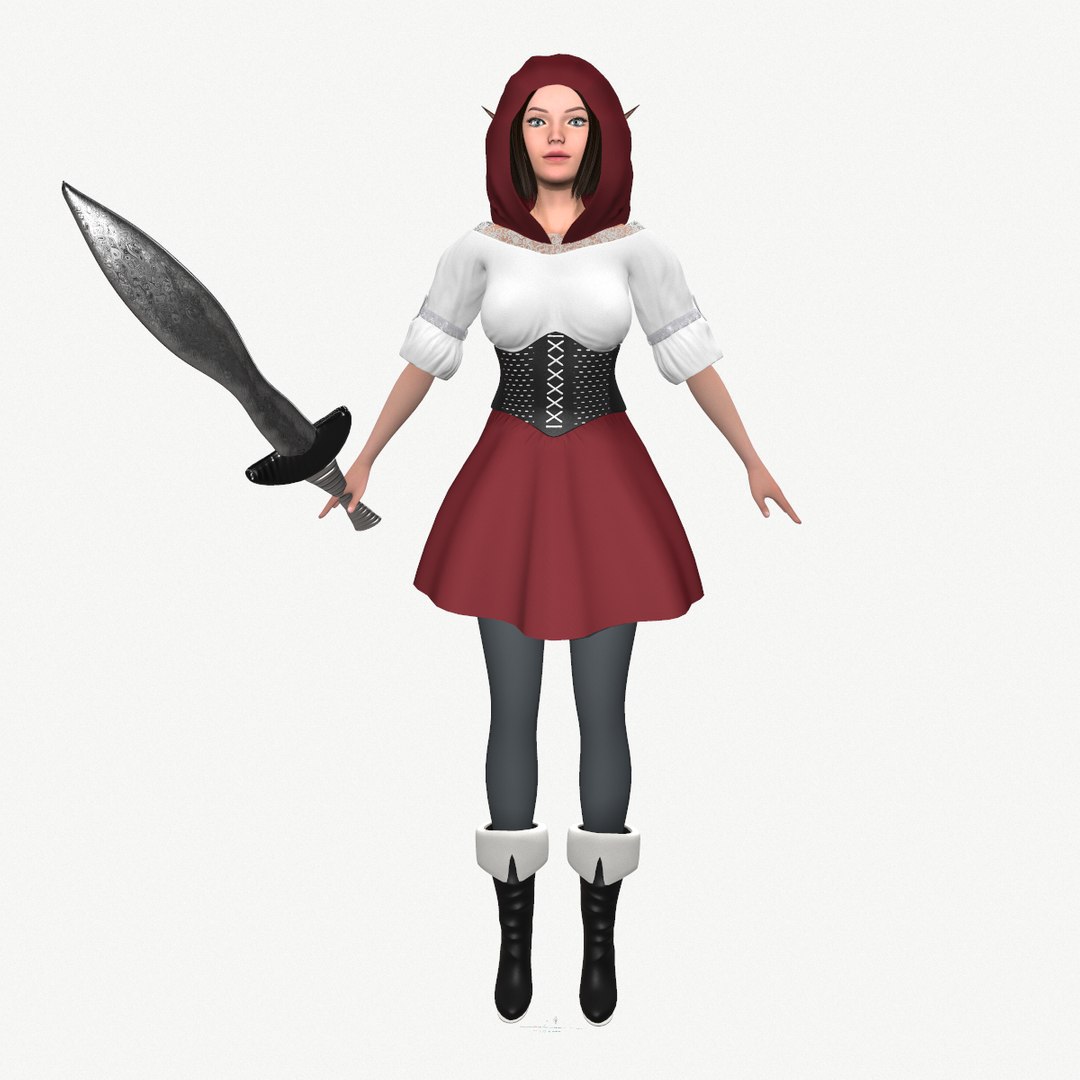 3D Night Elf - TurboSquid 1870516