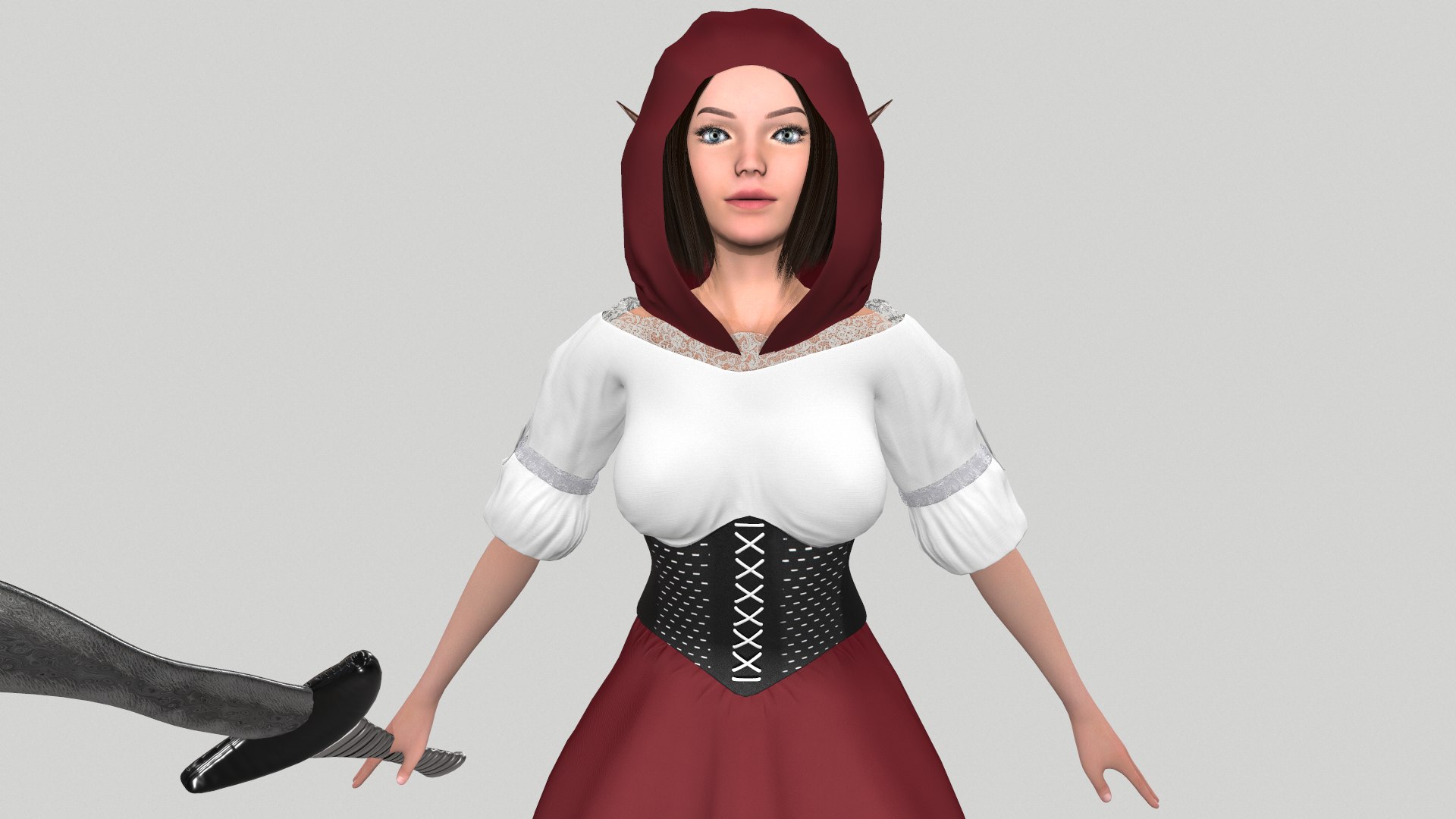 3D Night Elf - TurboSquid 1870516