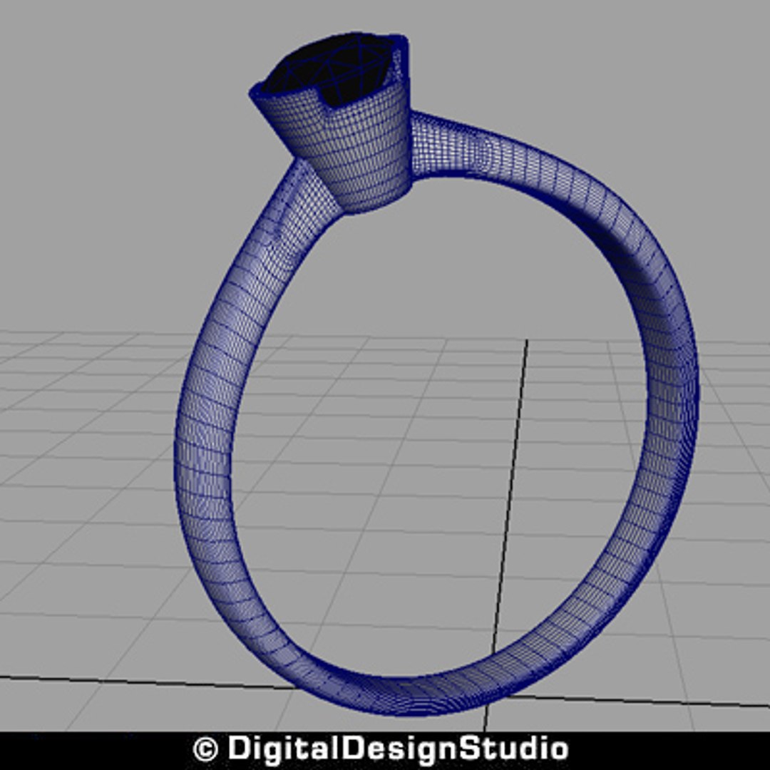 ring diamond 122 obj