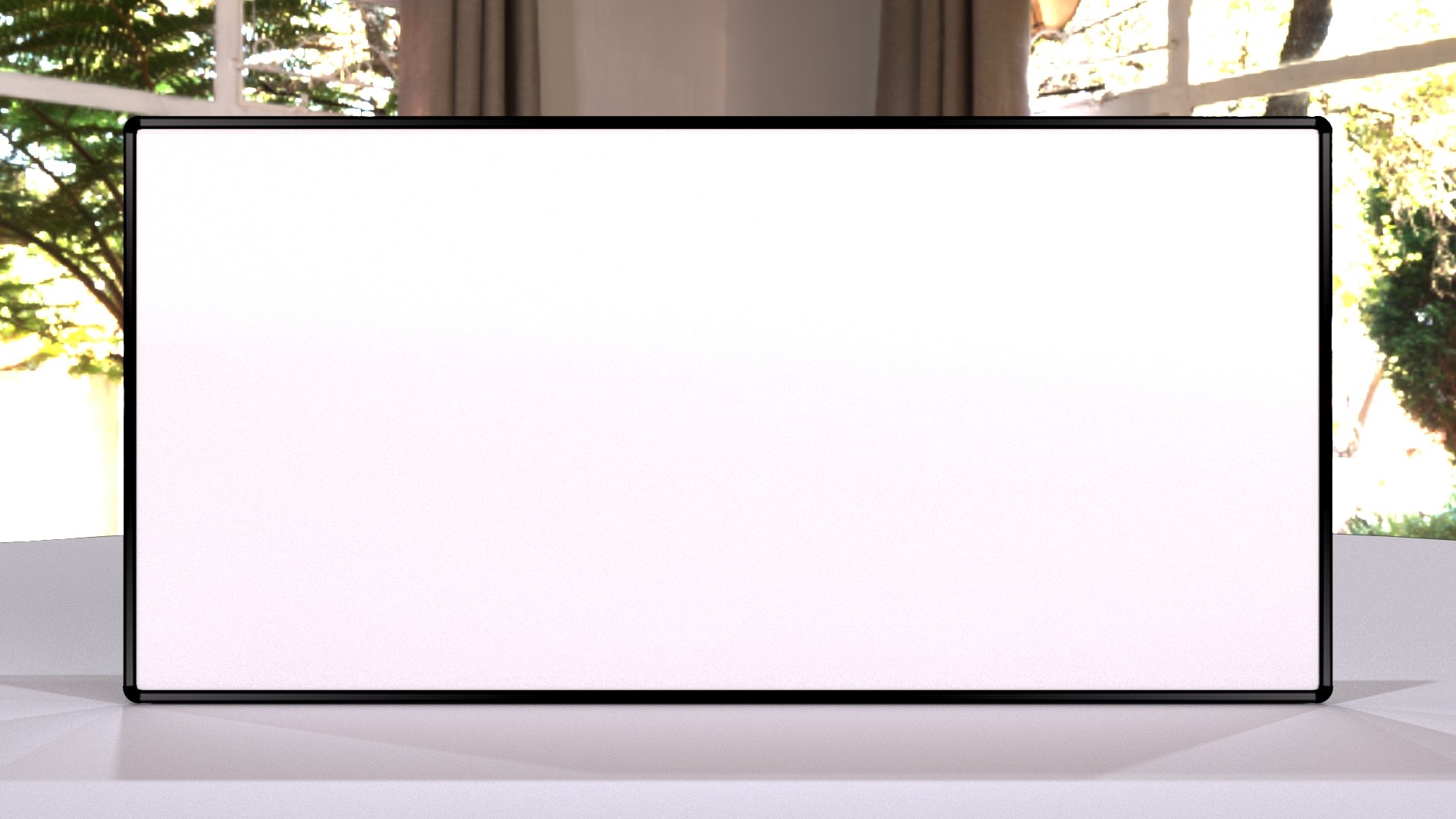 Whiteboard 3D Model - TurboSquid 2162475