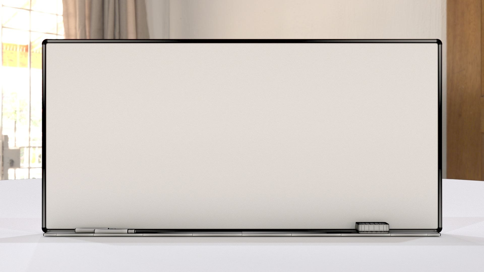 Whiteboard 3D Model - TurboSquid 2162475