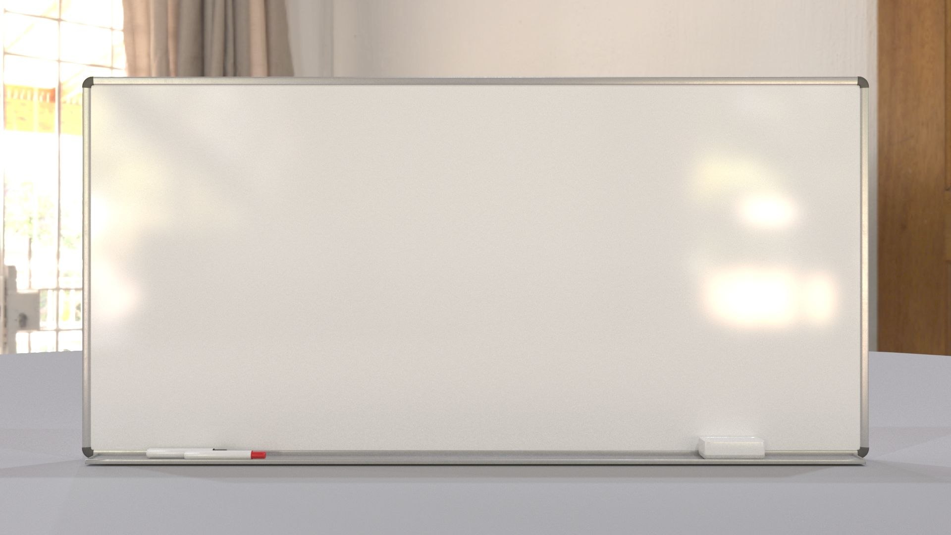 Whiteboard 3D Model - TurboSquid 2162475