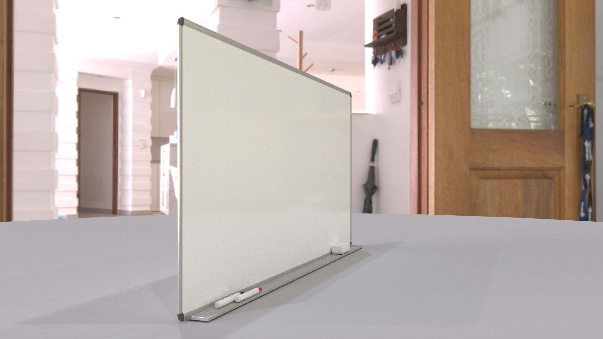 Whiteboard 3D Model - TurboSquid 2162475